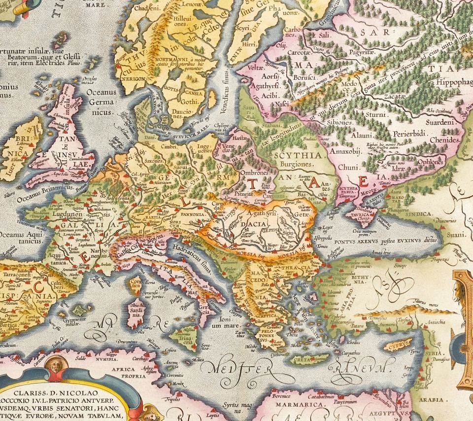 Map of Europe Wallpapers - Top Free Map of Europe Backgrounds ...
