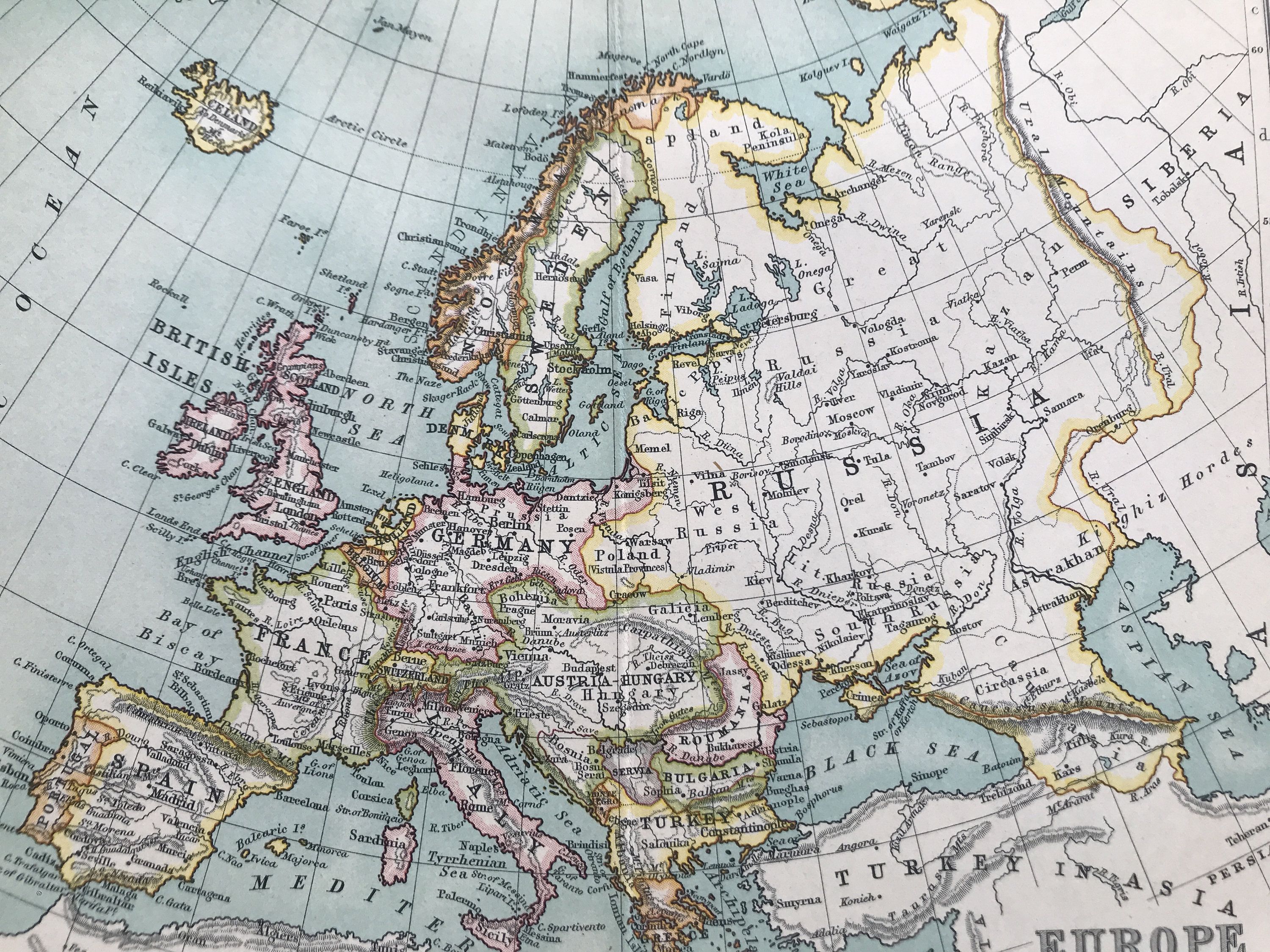 Map of Europe Wallpapers - Top Free Map of Europe Backgrounds ...