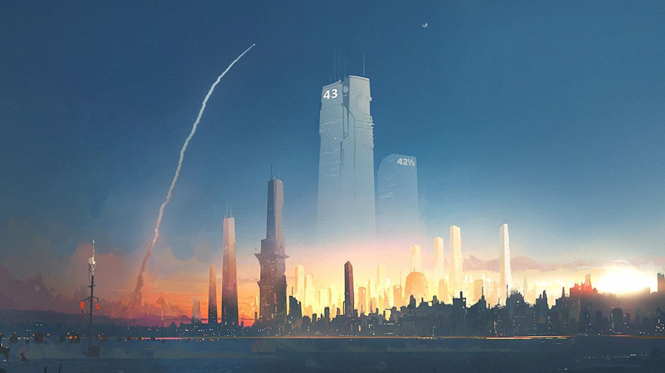 Digital Art City Wallpapers - Top Free Digital Art City Backgrounds ...