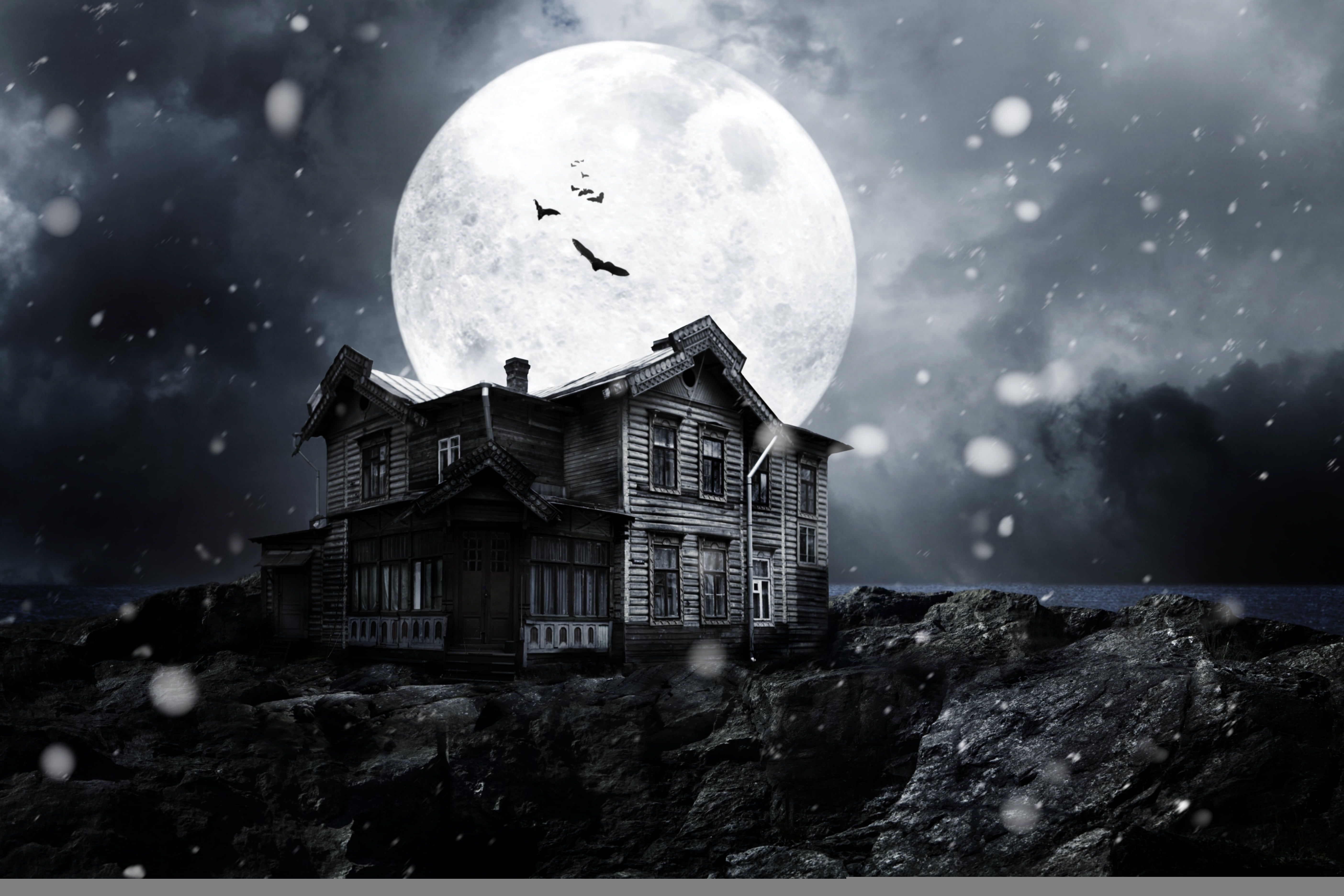 Horror Moon Wallpapers - Top Free Horror Moon Backgrounds - WallpaperAccess