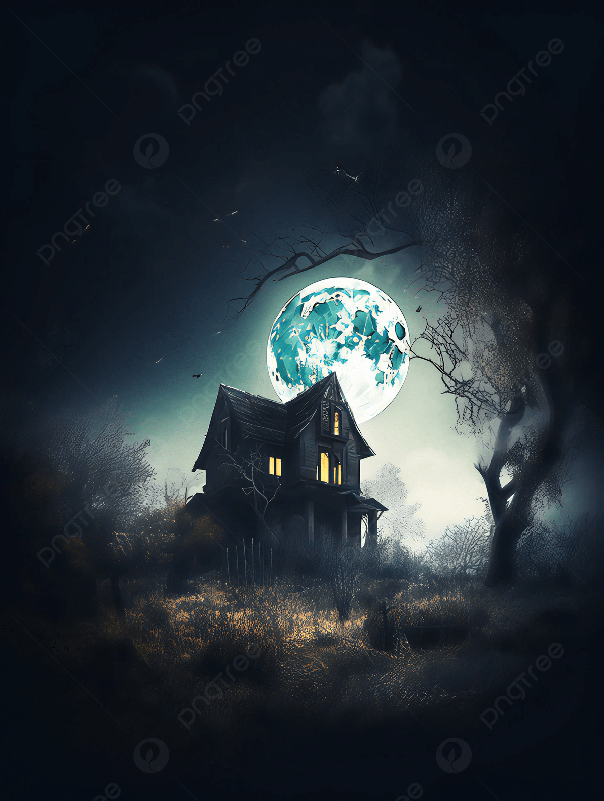 Horror Moon Wallpapers - Top Free Horror Moon Backgrounds - WallpaperAccess