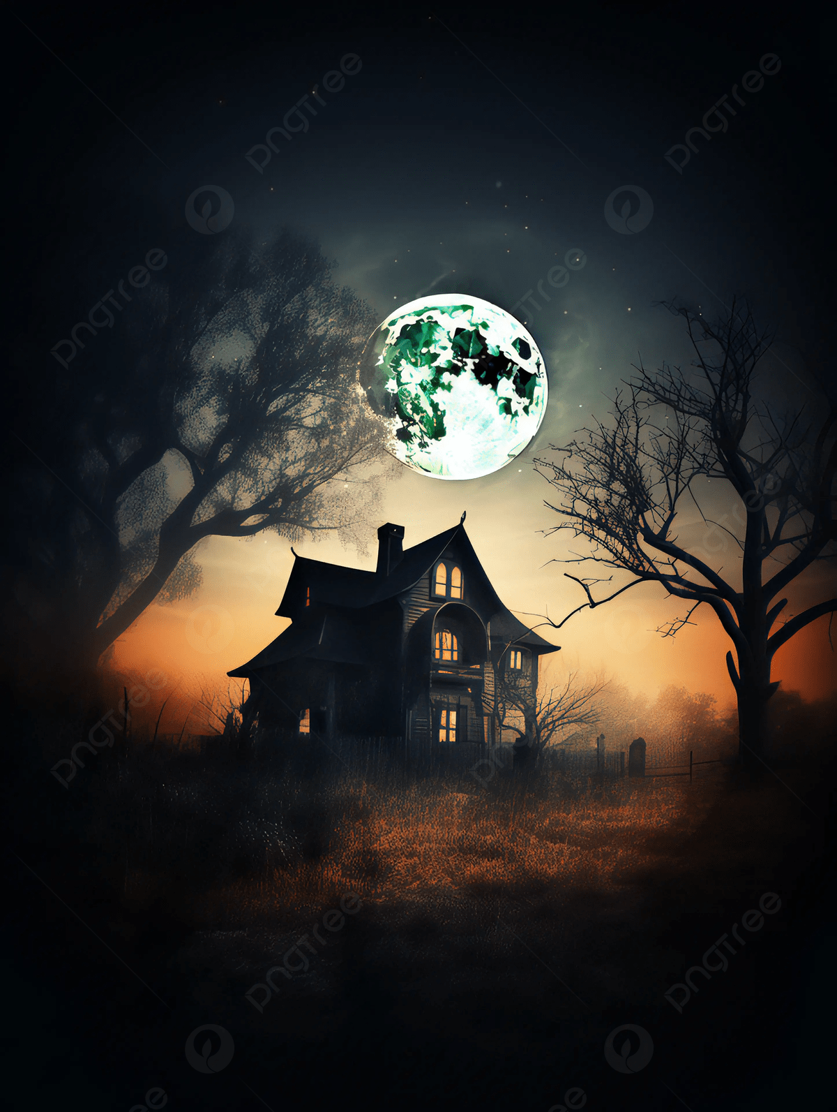 Horror Moon Wallpapers - Top Free Horror Moon Backgrounds - WallpaperAccess