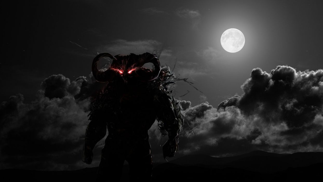 Horror Moon Wallpapers - Top Free Horror Moon Backgrounds - WallpaperAccess
