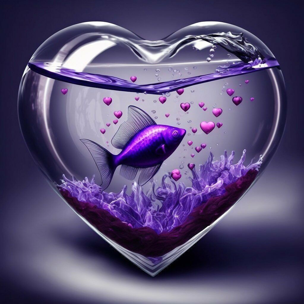 Purple Fish Wallpapers - Top Free Purple Fish Backgrounds - WallpaperAccess