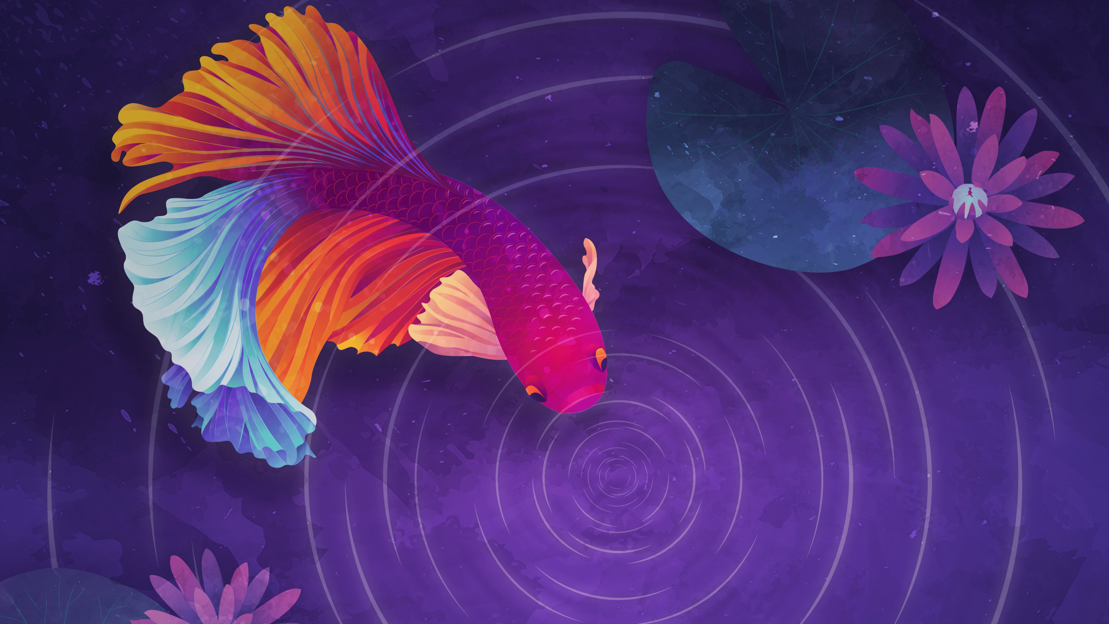 Purple Fish Wallpapers - Top Free Purple Fish Backgrounds - WallpaperAccess