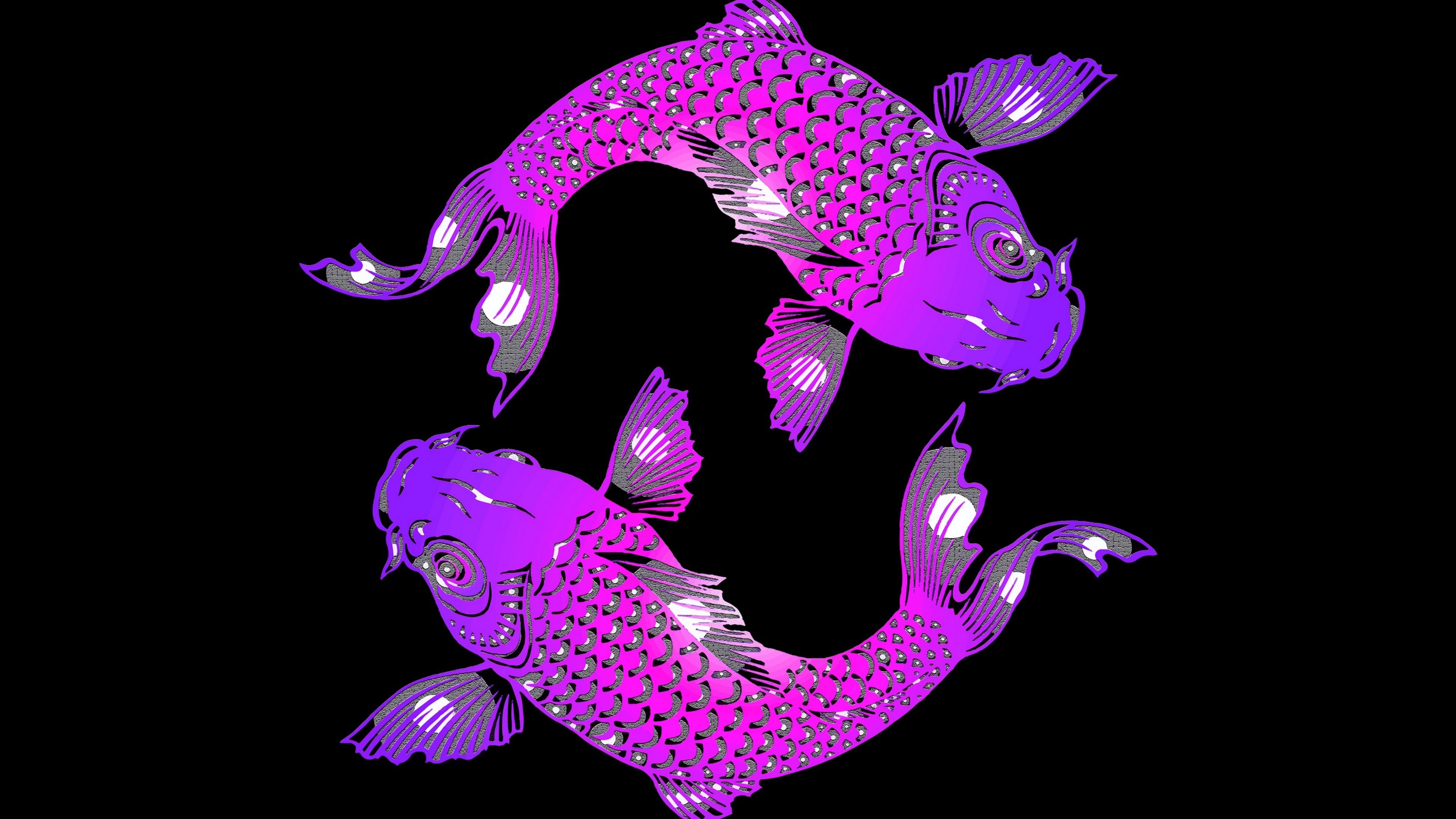 Purple Fish Wallpapers - Top Free Purple Fish Backgrounds - WallpaperAccess