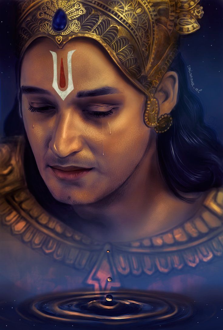 Sad Krishna Wallpapers - Top Free Sad Krishna Backgrounds - WallpaperAccess