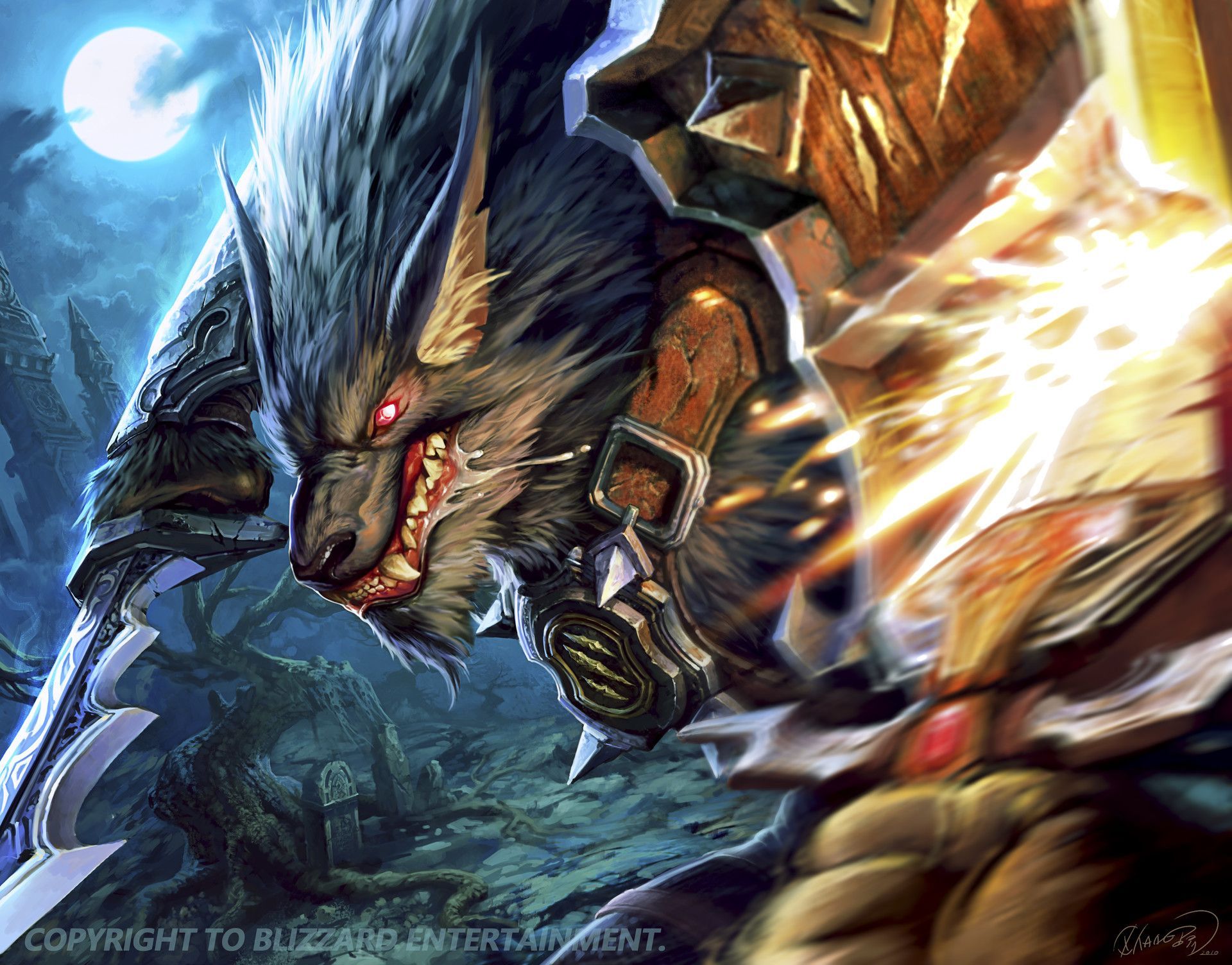 Worgen Wallpapers - Top Free Worgen Backgrounds - WallpaperAccess