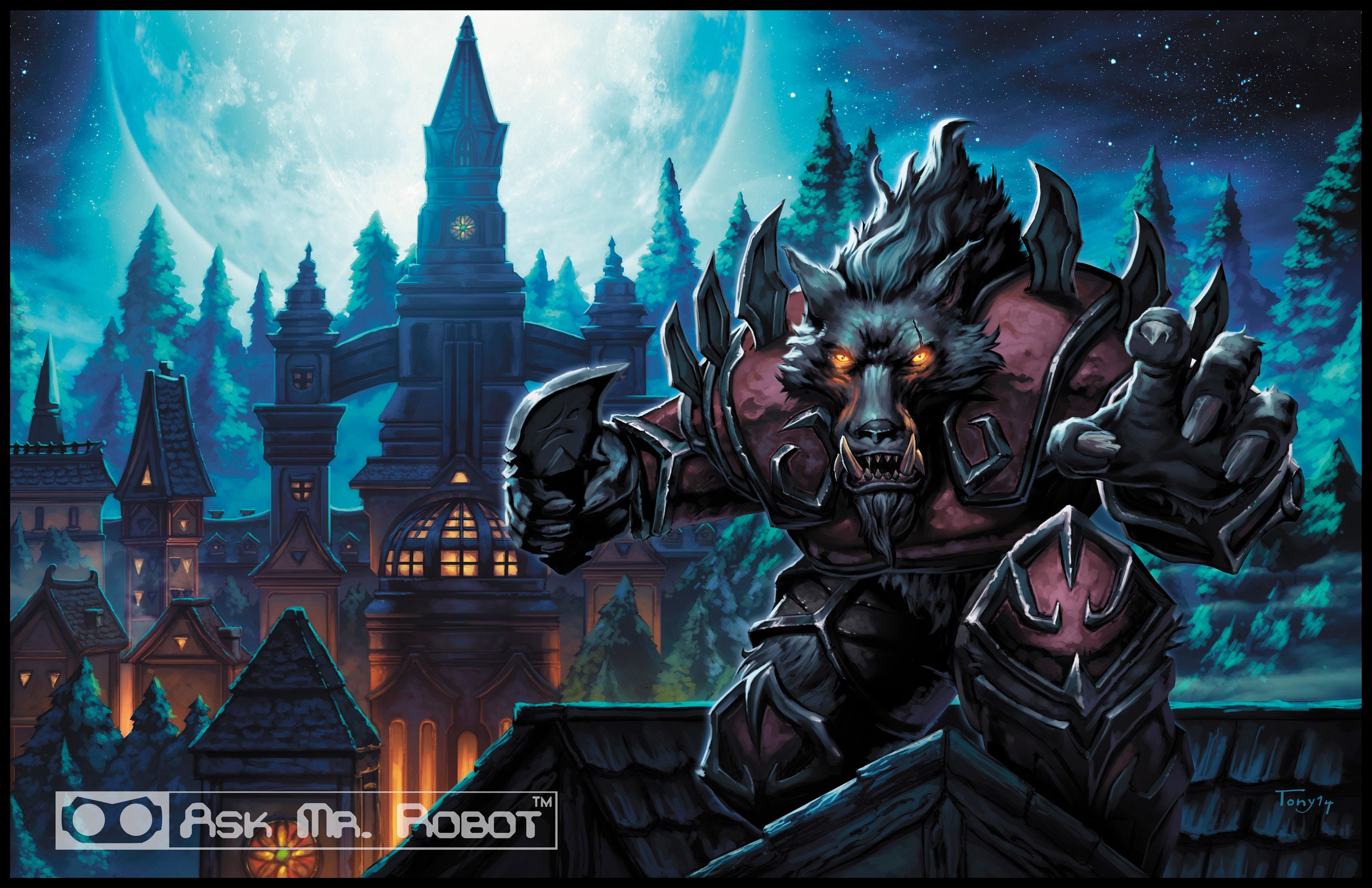 Worgen Wallpapers - Top Free Worgen Backgrounds - WallpaperAccess