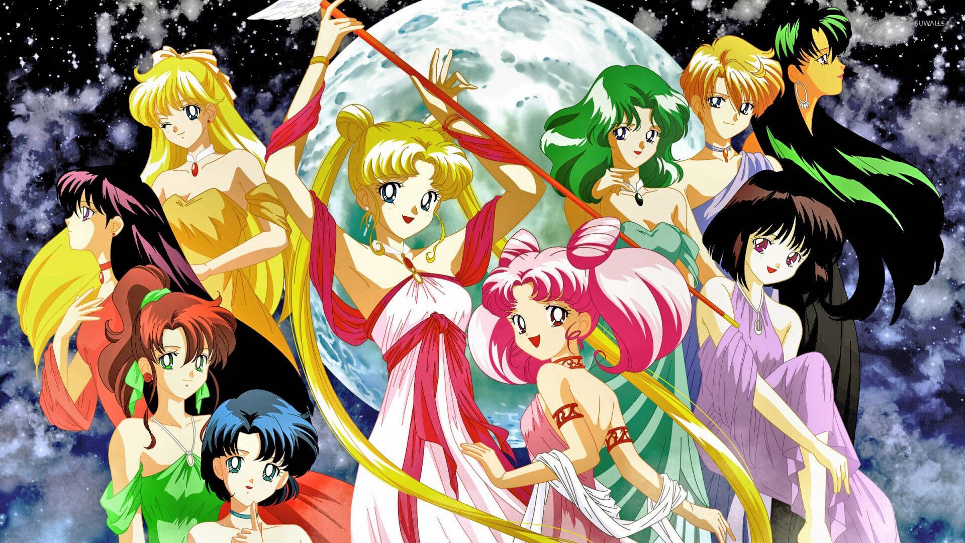 Sailor Moon Dual Monitor Wallpapers - Top Free Sailor Moon Dual Monitor ...