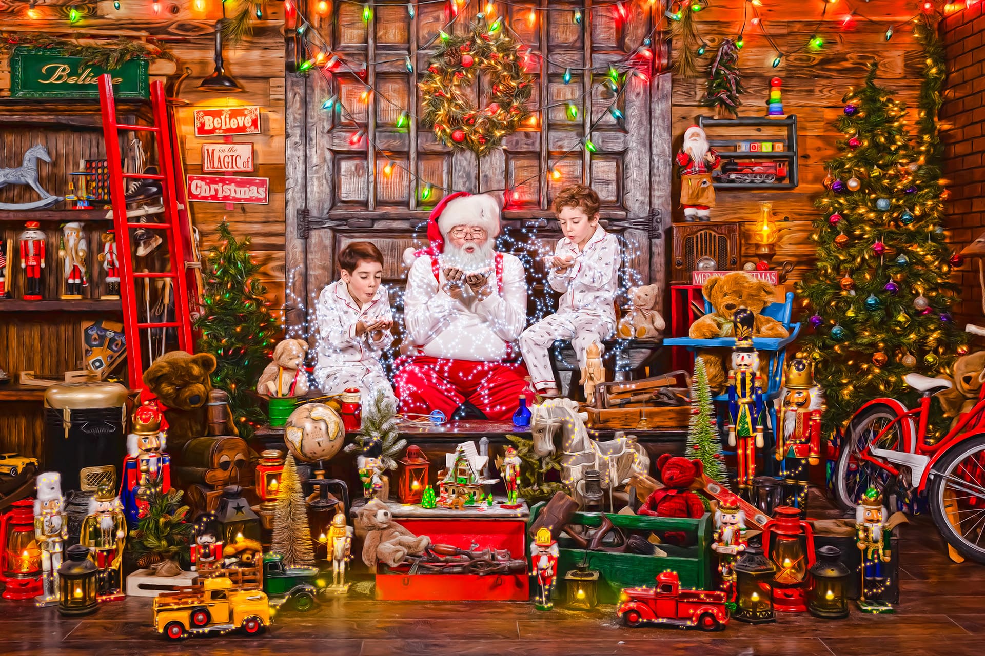 Santa Workshop Wallpapers - Top Free Santa Workshop Backgrounds ...