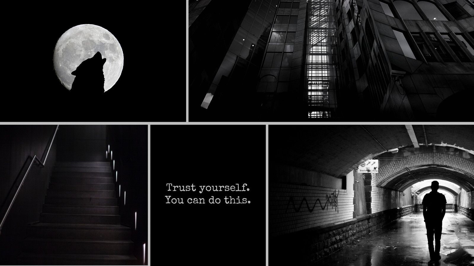 Black Collage Desktop Wallpapers - Top Free Black Collage Desktop ...