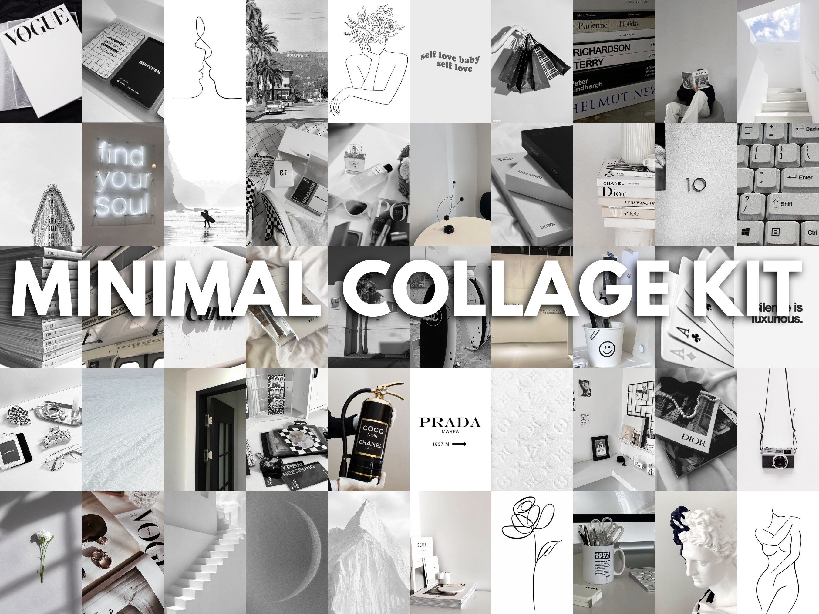 Black Collage Desktop Wallpapers - Top Free Black Collage Desktop ...