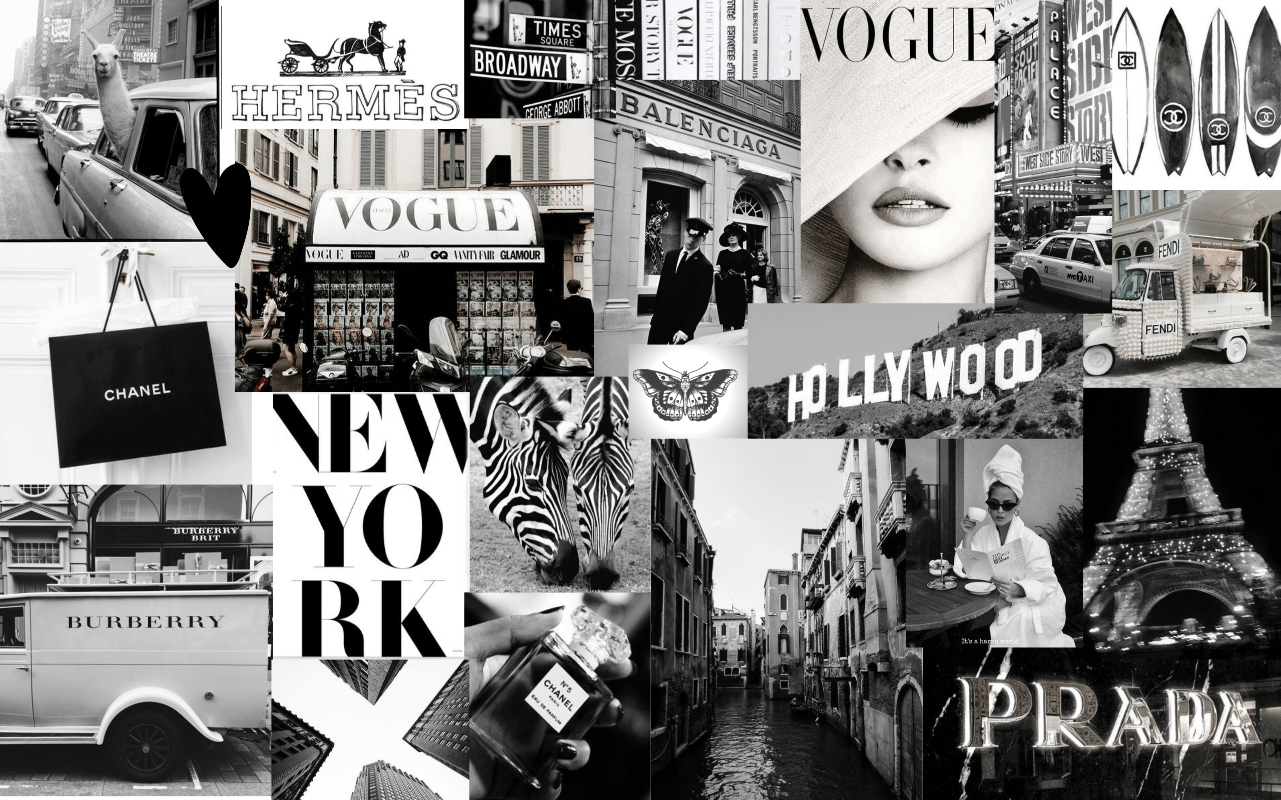 Black Collage Desktop Wallpapers - Top Free Black Collage Desktop ...