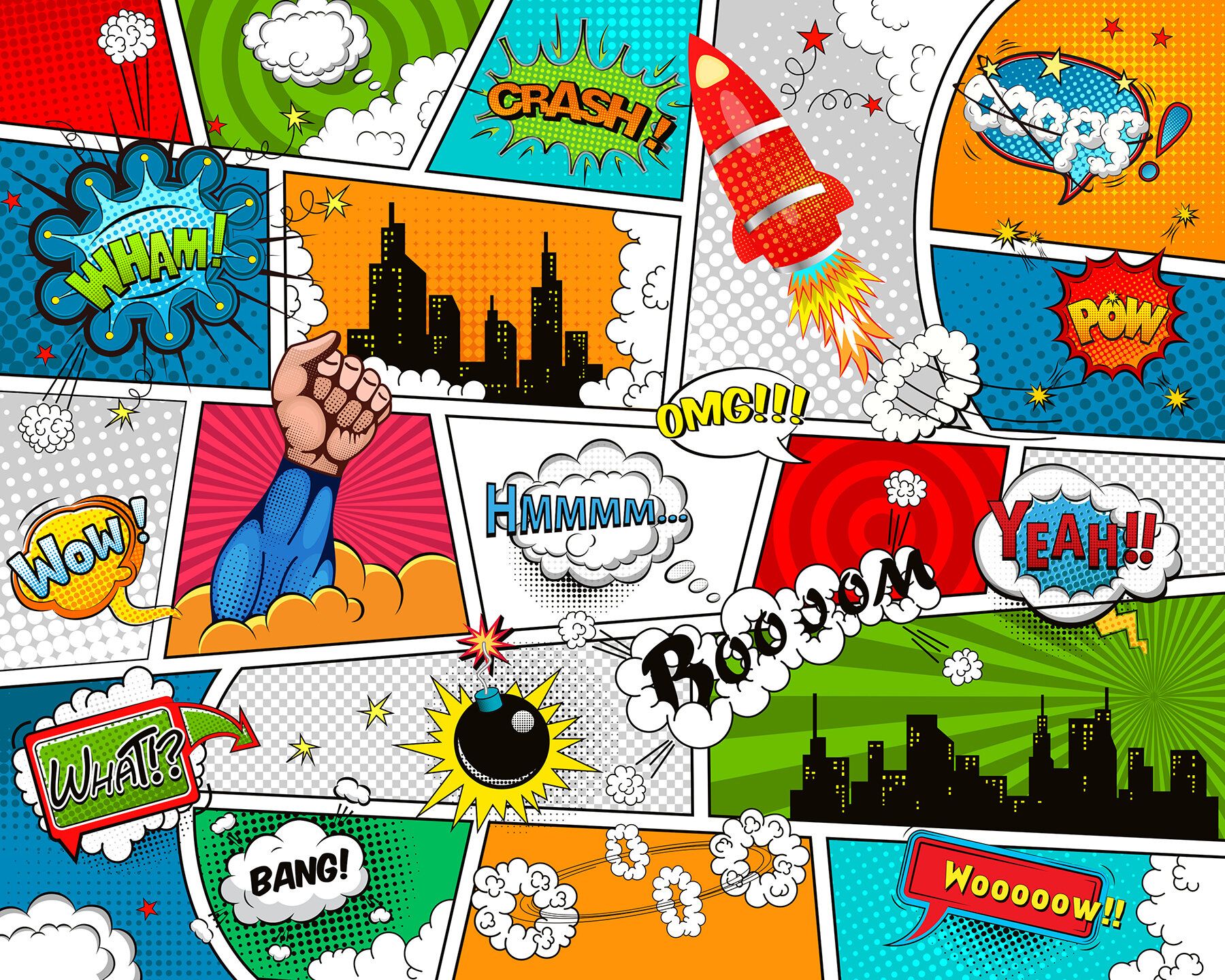 Comic Page Wallpapers - Top Free Comic Page Backgrounds - WallpaperAccess