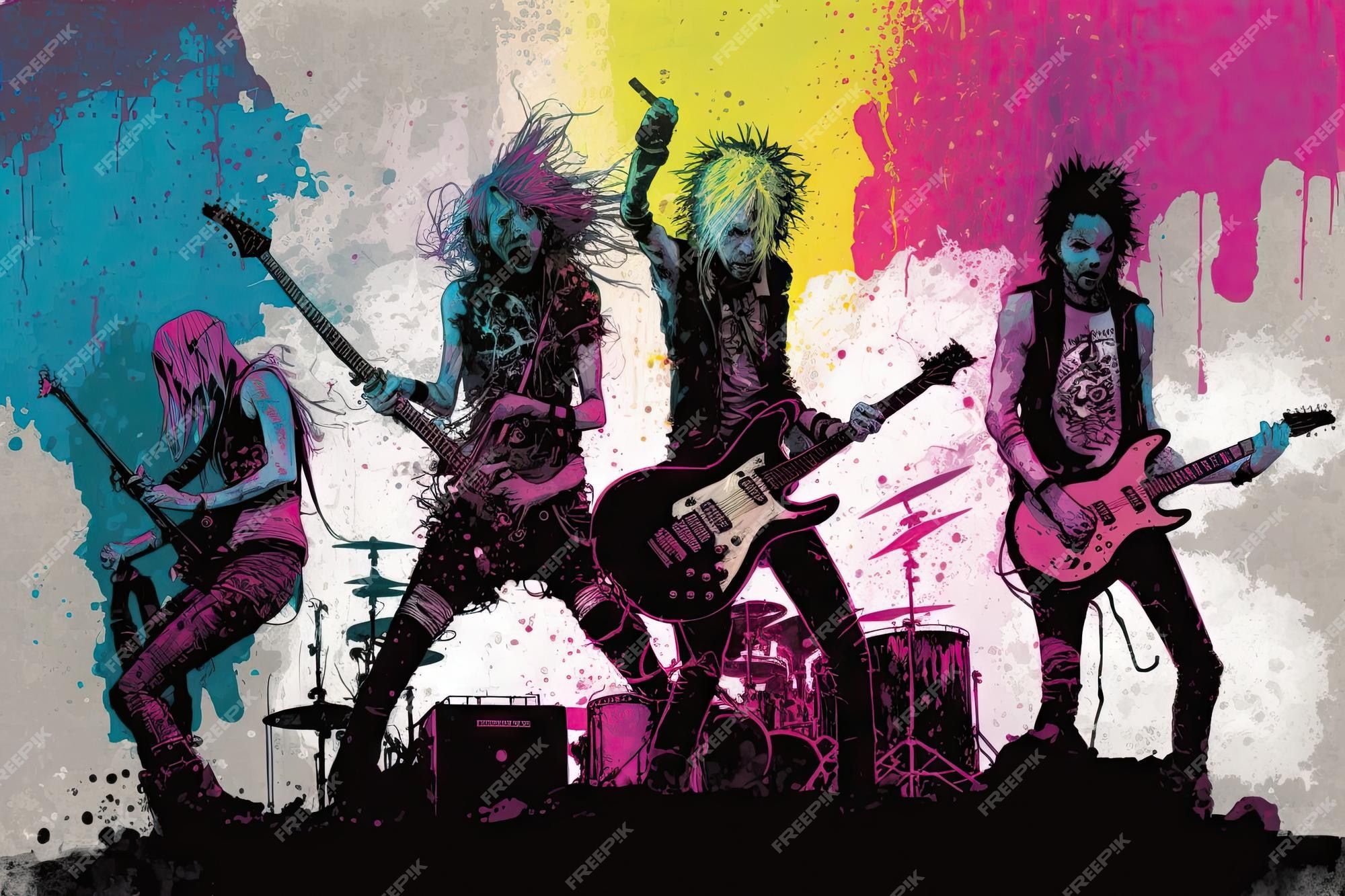 Glam Rock Wallpapers - Top Free Glam Rock Backgrounds - WallpaperAccess