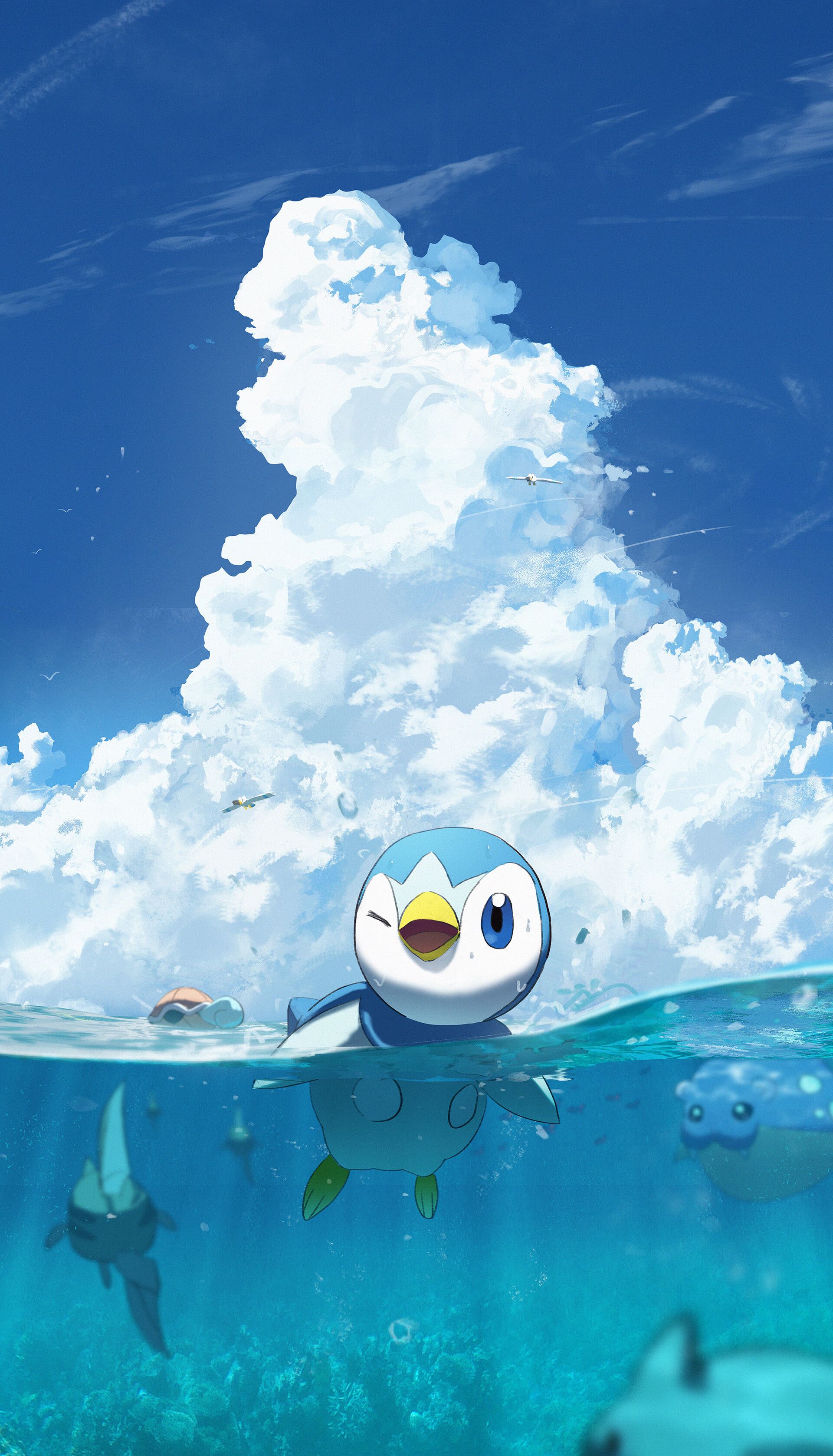 Water Type Pokémon Wallpapers - Top Free Water Type Pokémon Backgrounds ...