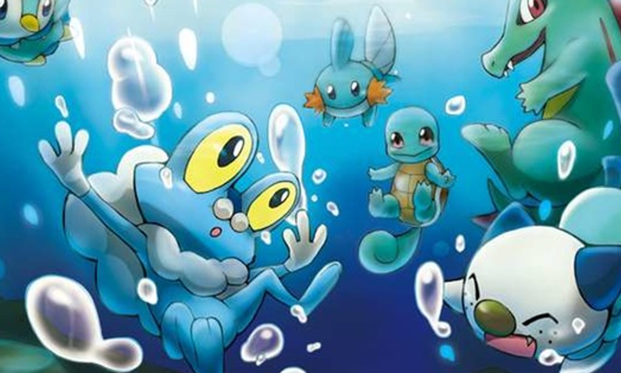 Water Type Pokémon Wallpapers - Top Free Water Type Pokémon Backgrounds - WallpaperAccess