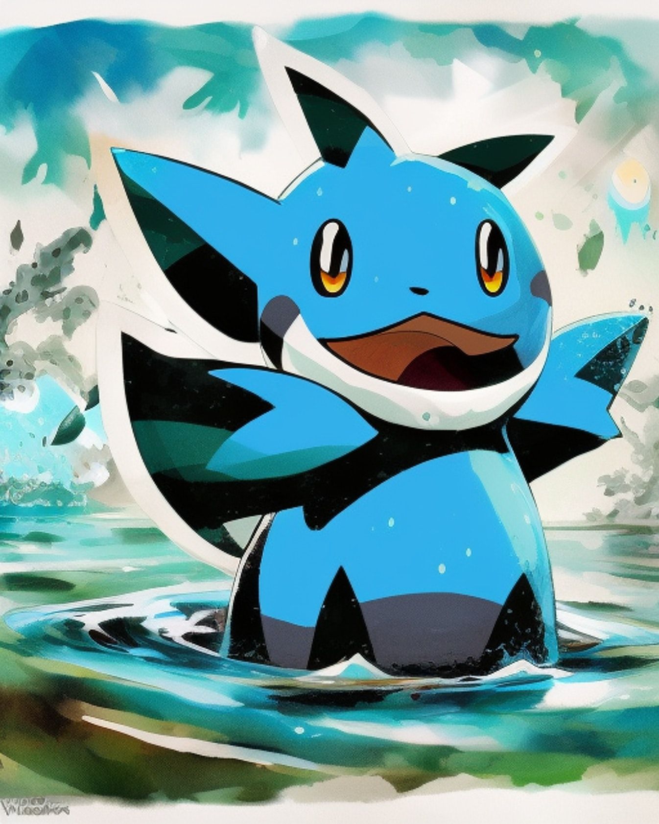 Water Type Pokémon Wallpapers - Top Free Water Type Pokémon Backgrounds ...