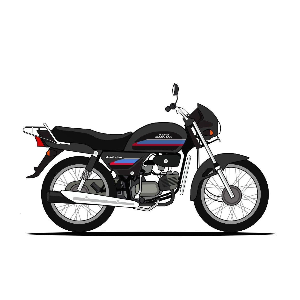 Splendor Bike Wallpapers - Top Free Splendor Bike Backgrounds ...