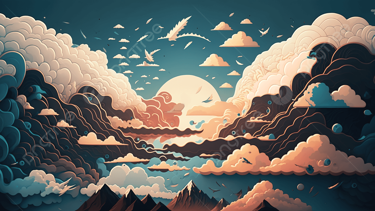 Sky Illustration Wallpapers - Top Free Sky Illustration Backgrounds ...