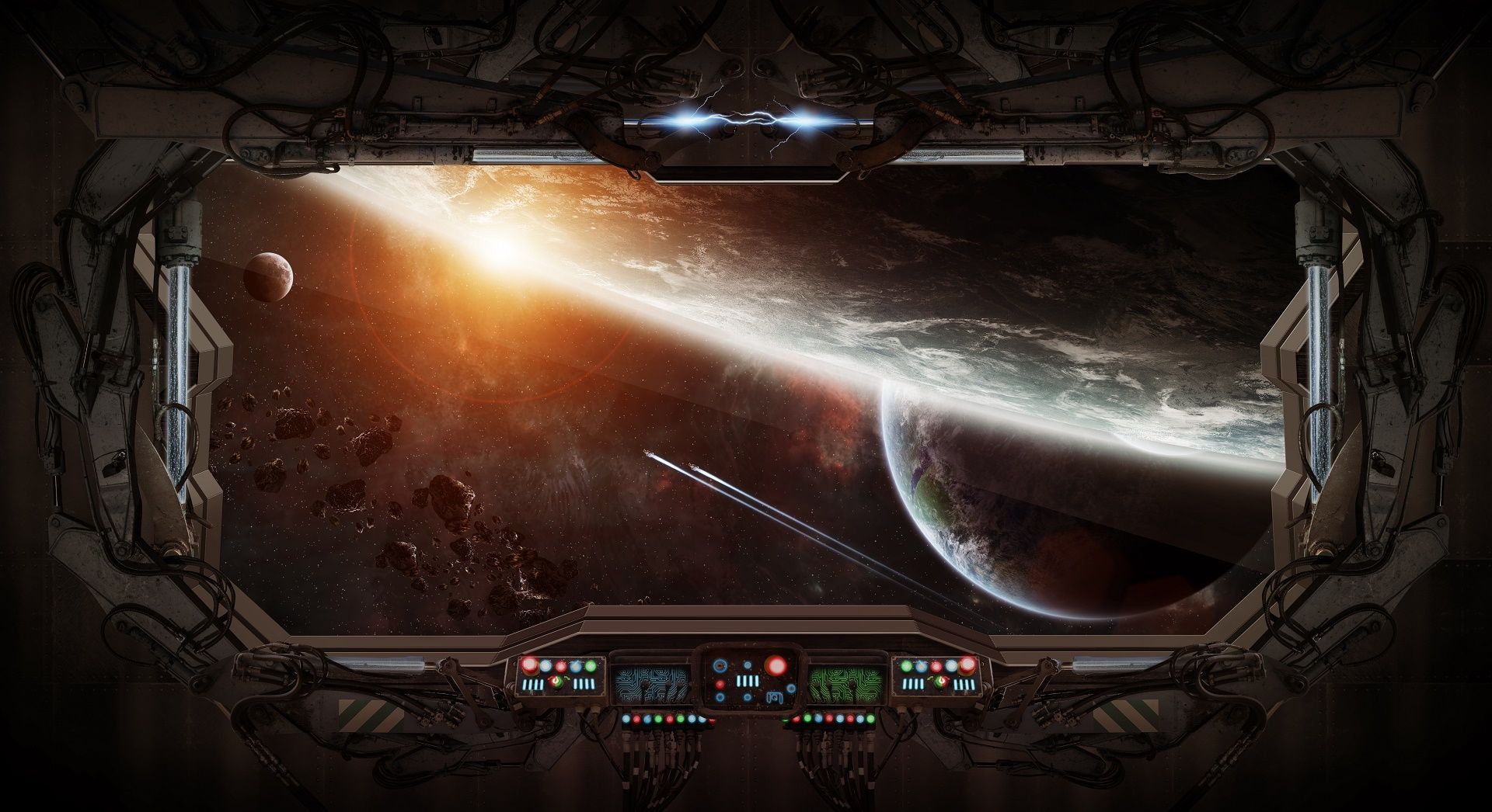 Spaceship Window Wallpapers - Top Free Spaceship Window Backgrounds ...