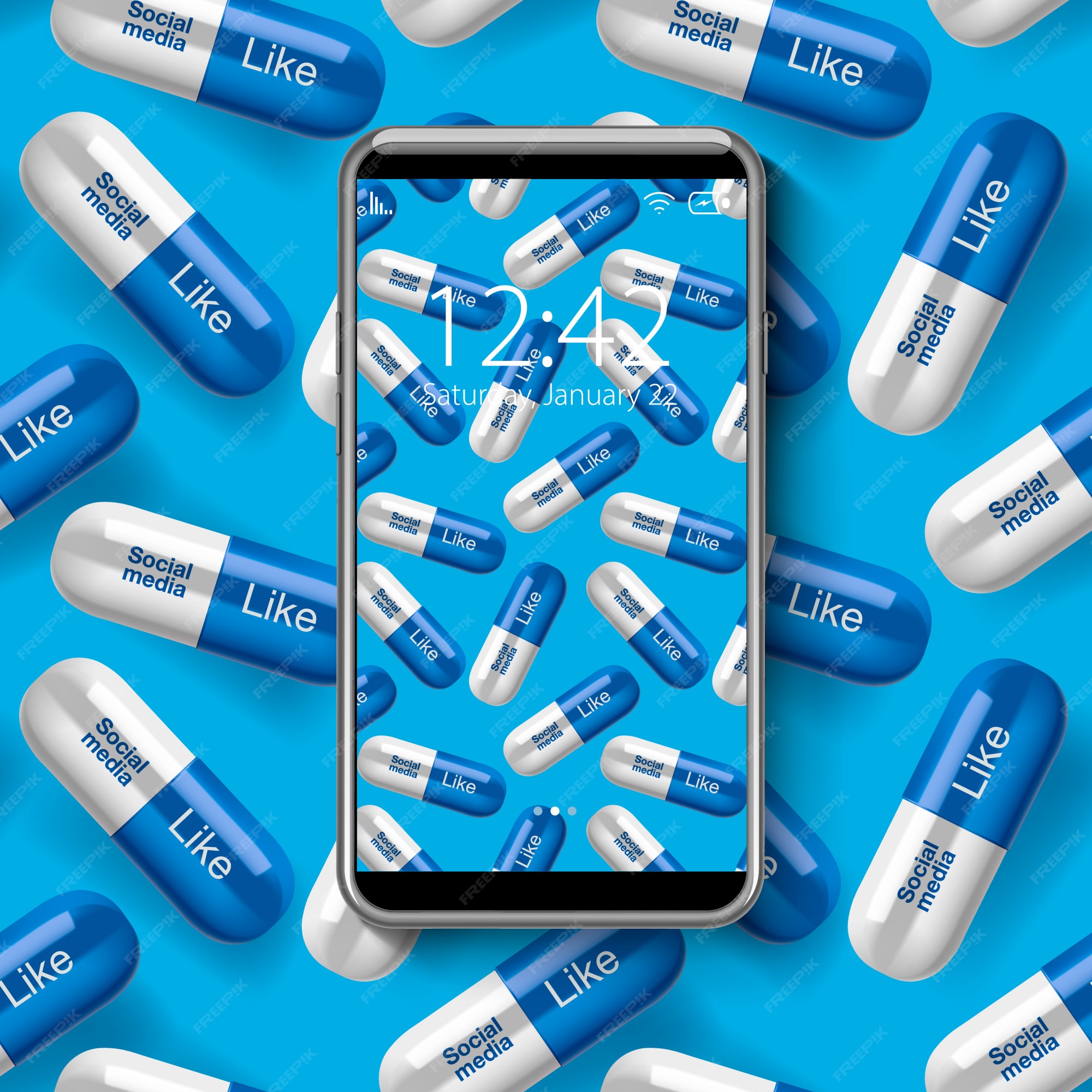 Social Media Addiction Wallpapers - Top Free Social Media Addiction ...