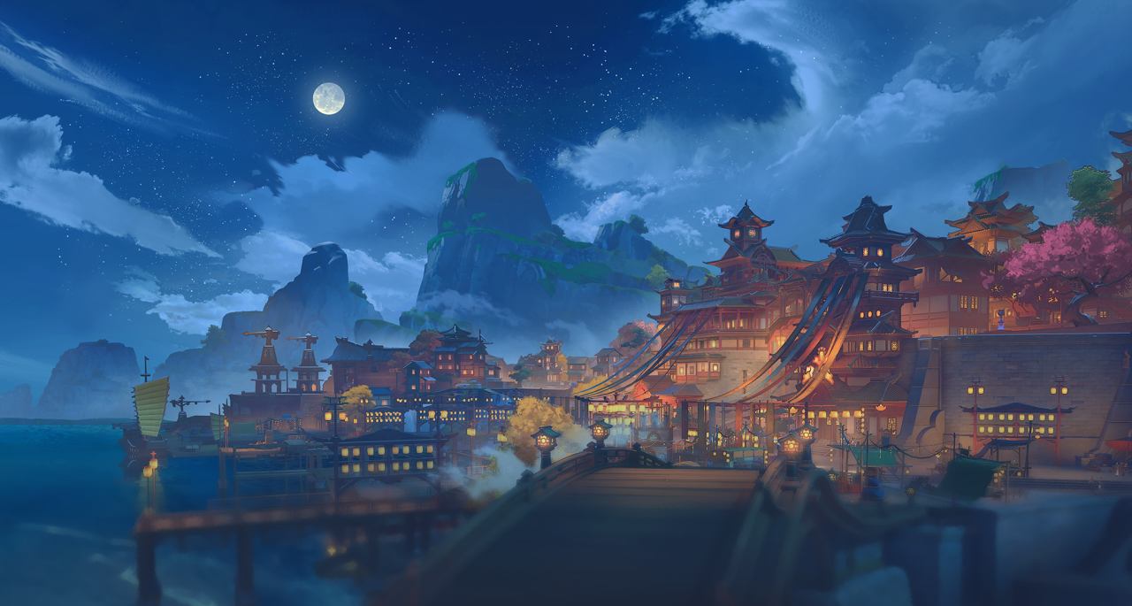 Genshin Impact Scenery Wallpapers - Top Free Genshin Impact Scenery Backgrounds - WallpaperAccess