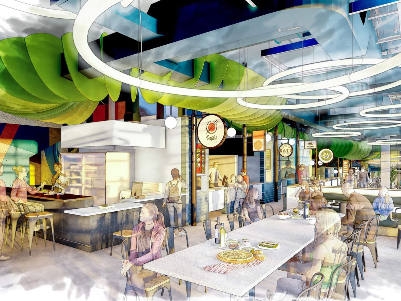 Food Court Wallpapers - Top Free Food Court Backgrounds - WallpaperAccess