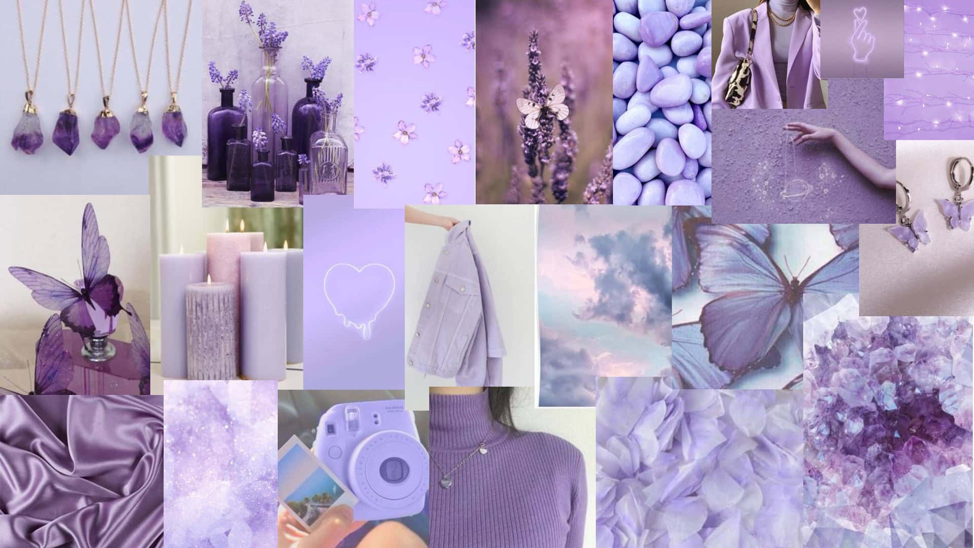 Lavender Collage Wallpapers - Top Free Lavender Collage Backgrounds ...
