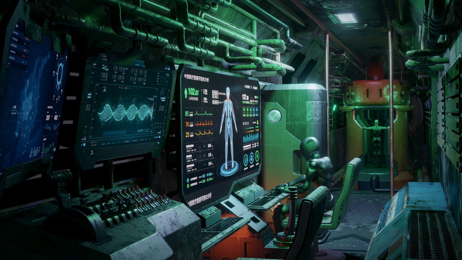 Sci Fi Lab Wallpapers - Top Free Sci Fi Lab Backgrounds - WallpaperAccess