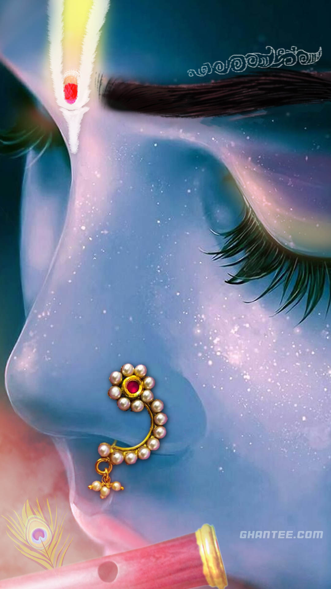Krishna Face Wallpapers - Top Free Krishna Face Backgrounds ...