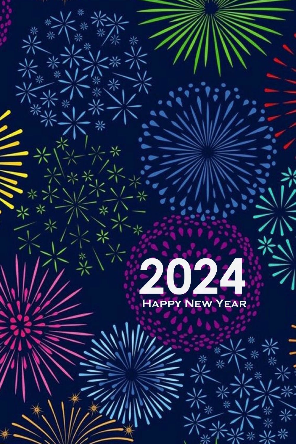 Happy New Year 2024 Wallpapers - Top Free Happy New Year 2024 Backgrounds - WallpaperAccess