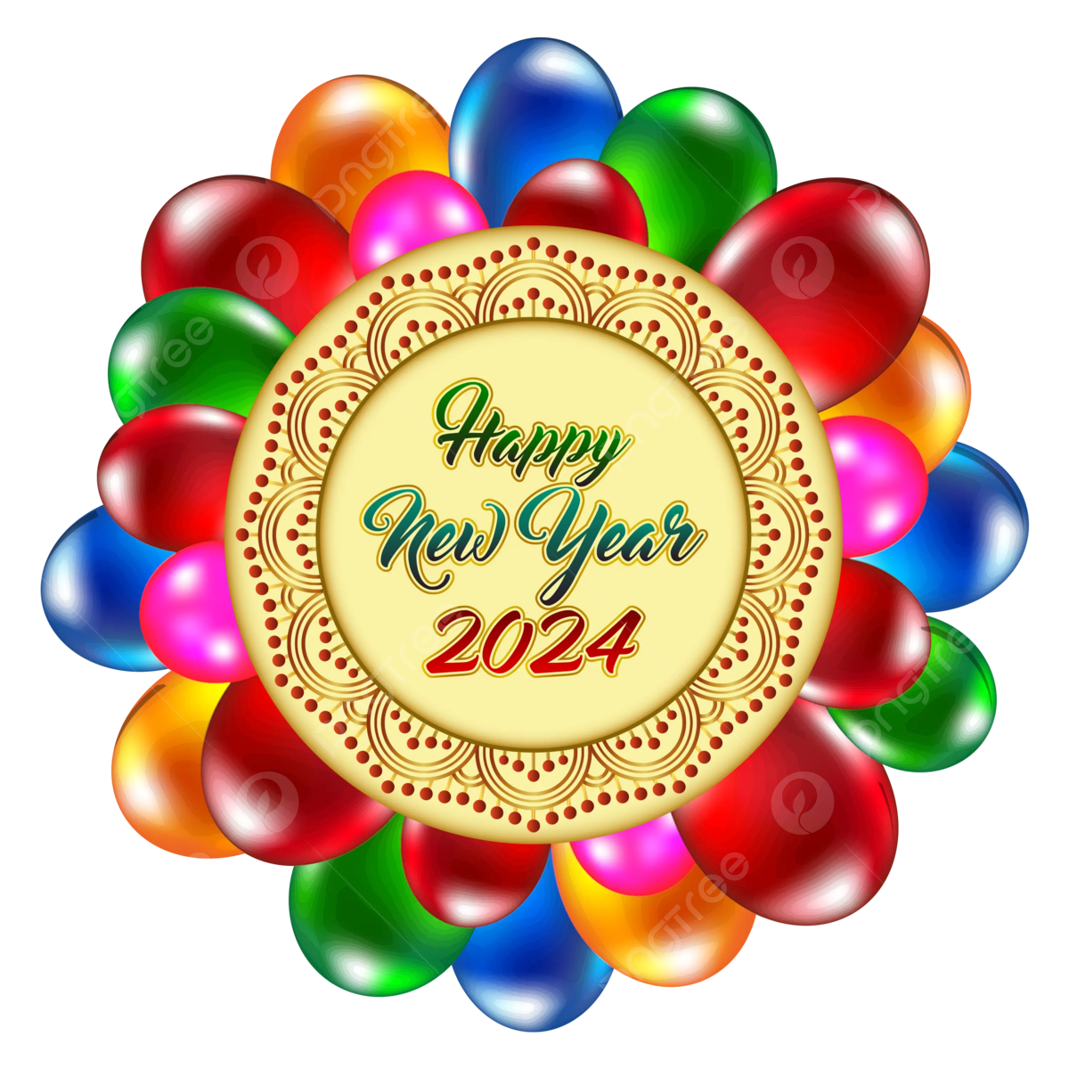 Happy New Year 2024 Wallpapers - Top Free Happy New Year 2024 Backgrounds - WallpaperAccess
