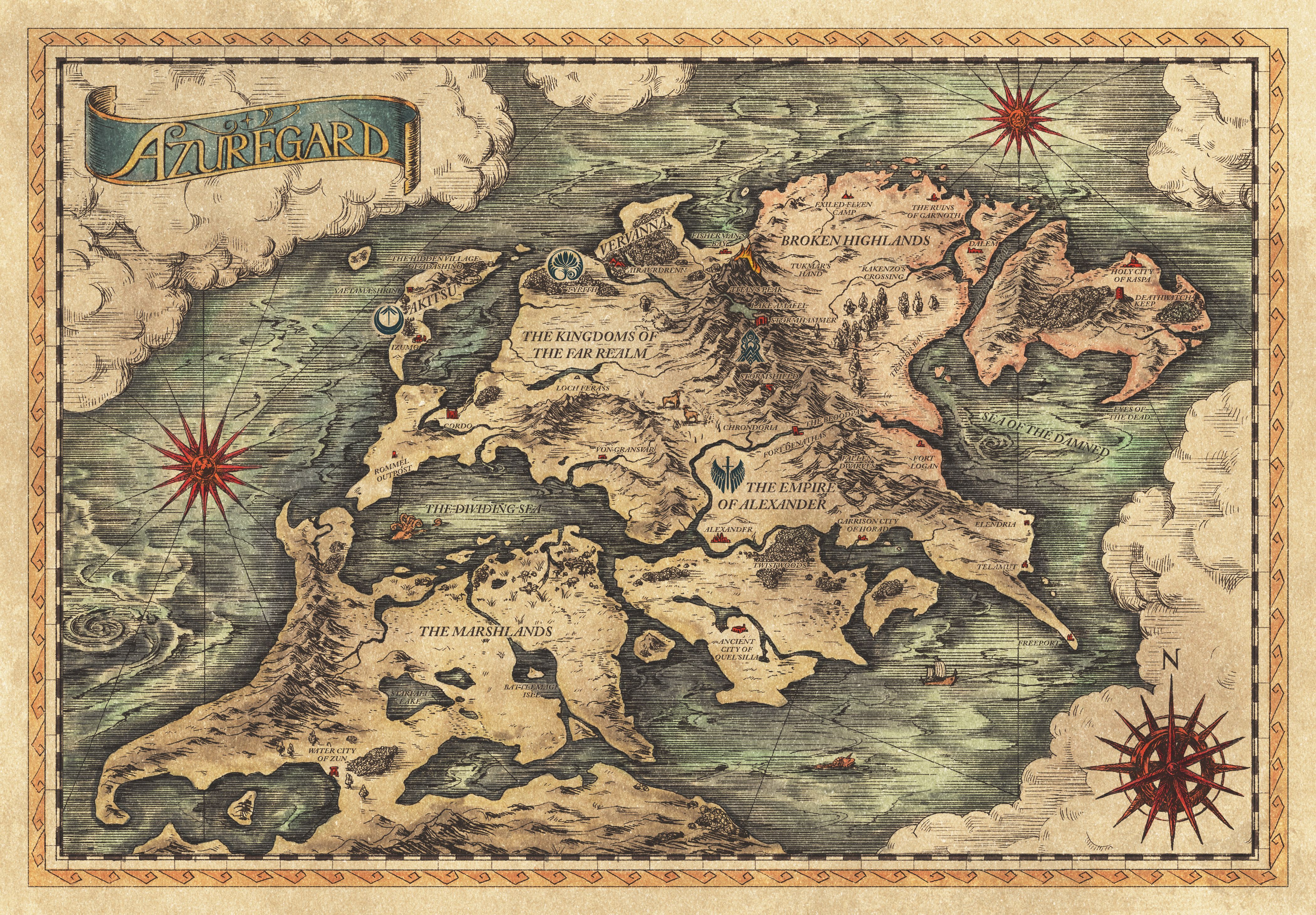 Fantasy Map Wallpapers - Top Free Fantasy Map Backgrounds - WallpaperAccess