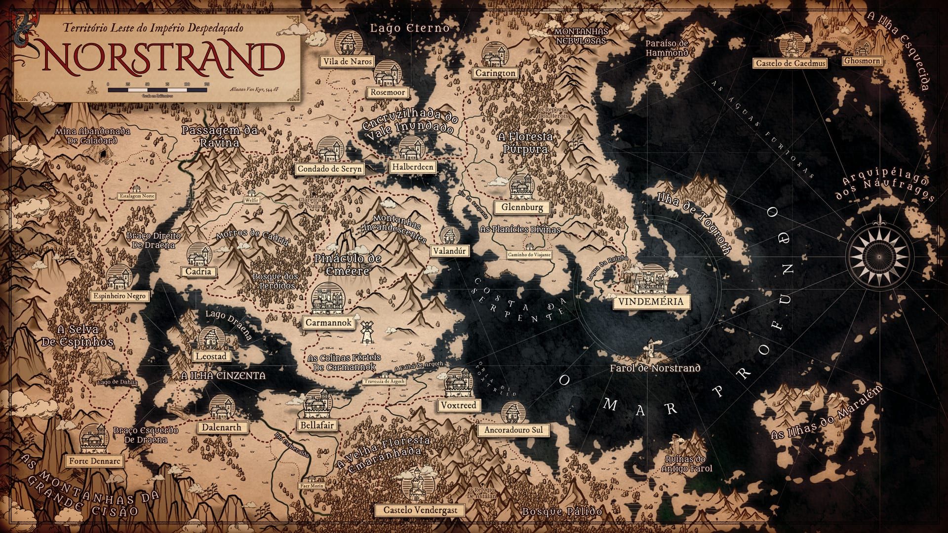 Fantasy Map Wallpapers - Top Free Fantasy Map Backgrounds - WallpaperAccess