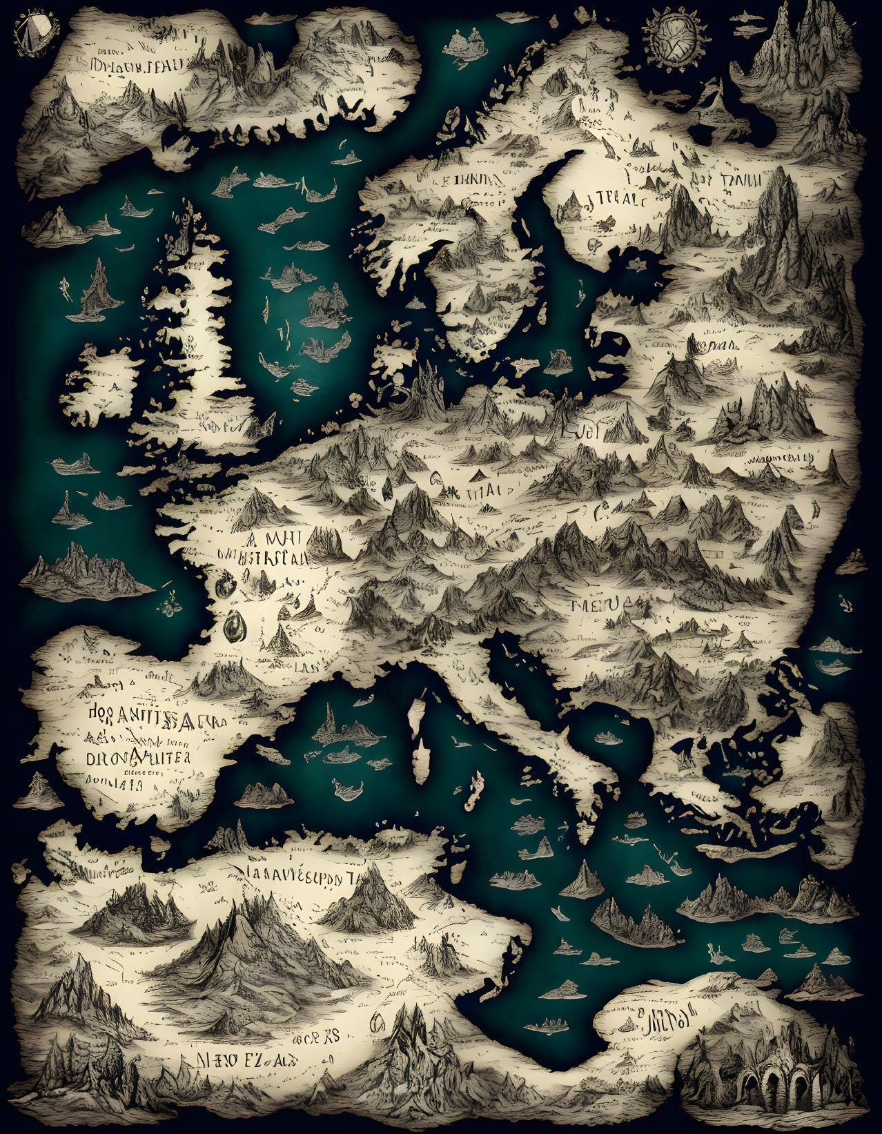 Fantasy Map Wallpapers - Top Free Fantasy Map Backgrounds - WallpaperAccess