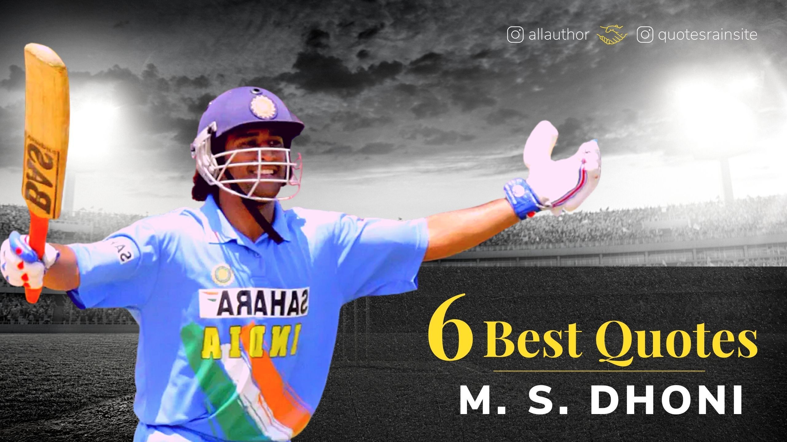 Dhoni Quotes Wallpapers - Top Free Dhoni Quotes Backgrounds ...