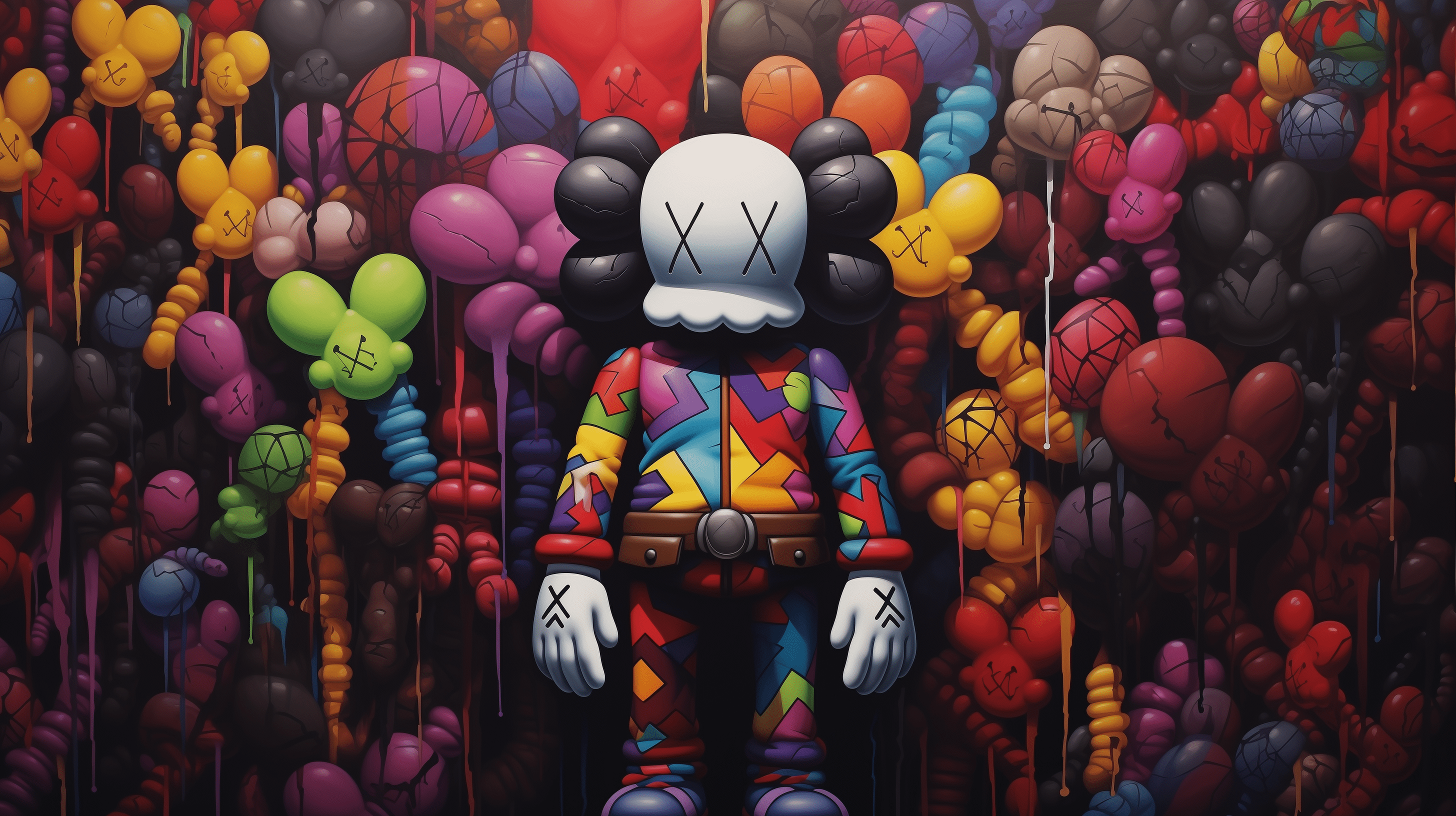 Kaws HD Wallpapers - Top Free Kaws HD Backgrounds - WallpaperAccess