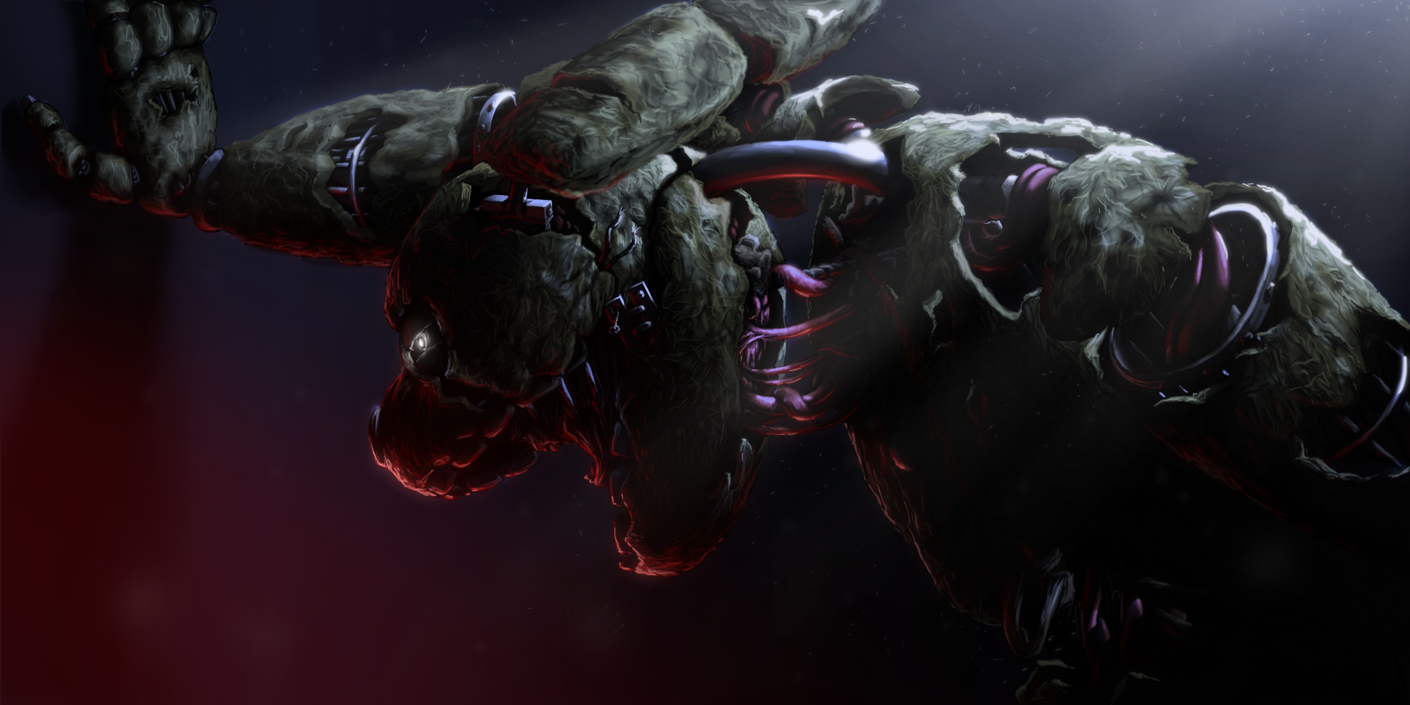 Fnaf Springtrap Wallpapers - Top Free Fnaf Springtrap Backgrounds ...