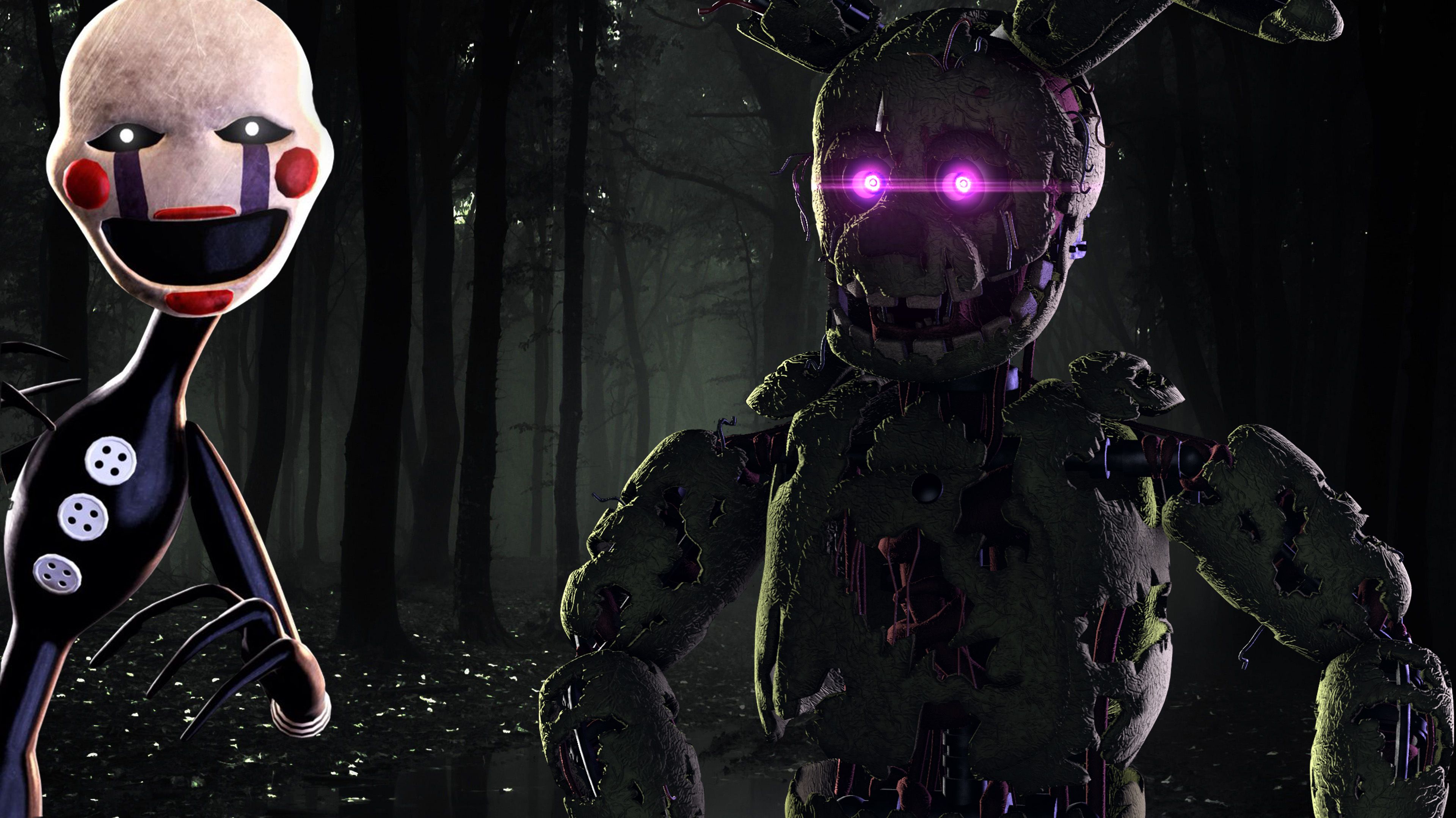 Fnaf Springtrap Wallpapers - Top Free Fnaf Springtrap Backgrounds ...