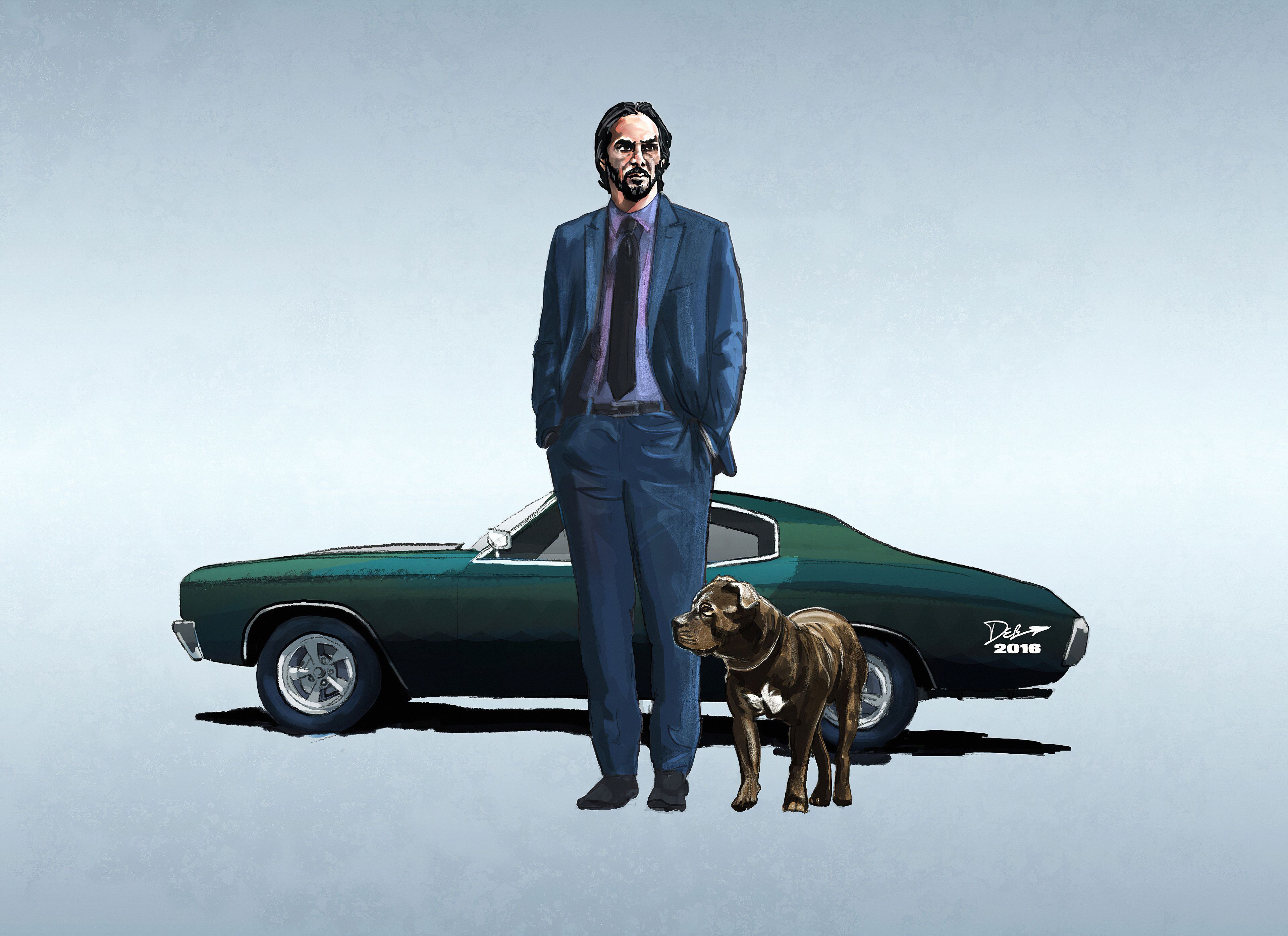 John Wick Dog Wallpapers - Top Free John Wick Dog Backgrounds ...