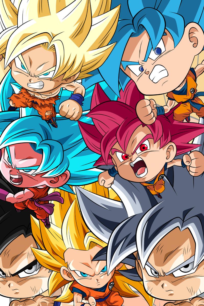 Goku Chibi Wallpapers - Top Free Goku Chibi Backgrounds - WallpaperAccess