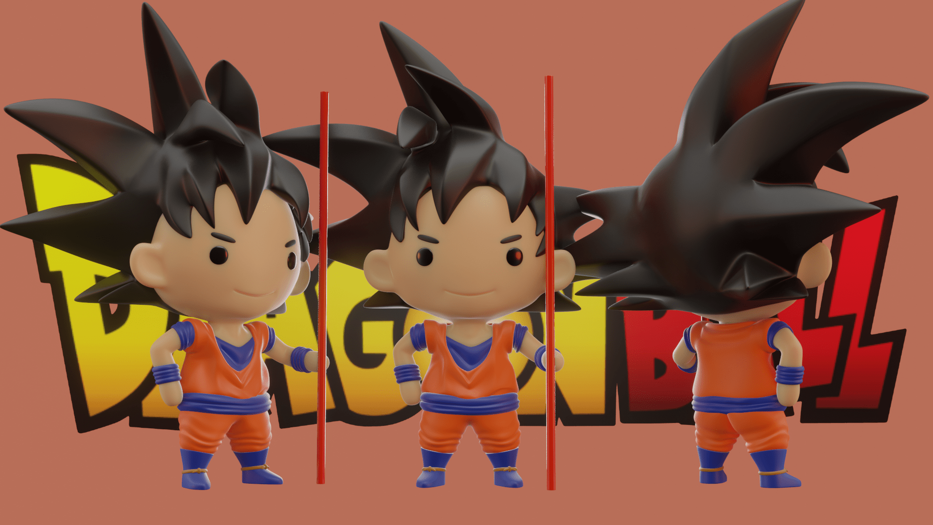 Goku Chibi Wallpapers - Top Free Goku Chibi Backgrounds - WallpaperAccess