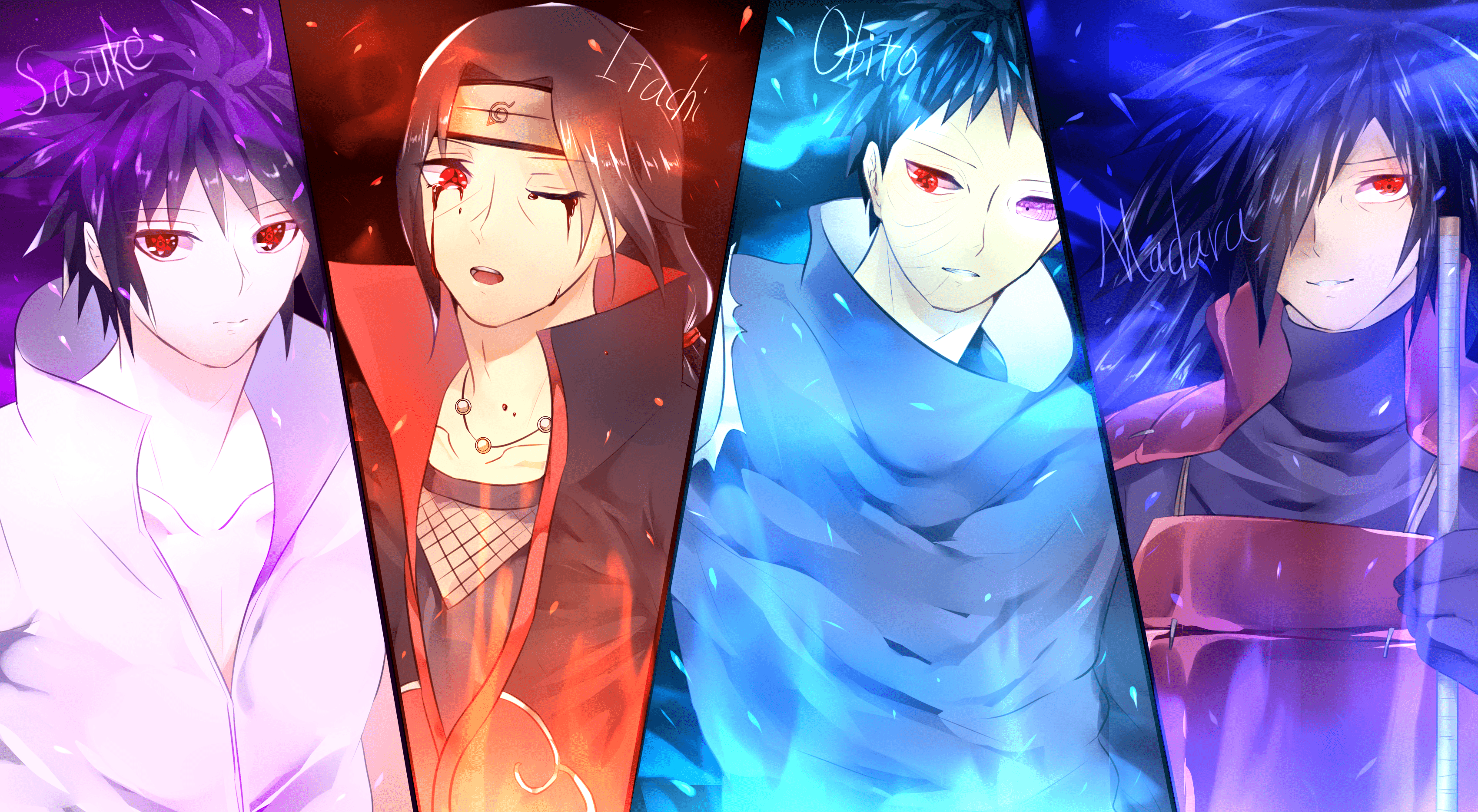 Itachi and Obito Wallpapers - Top Free Itachi and Obito Backgrounds ...