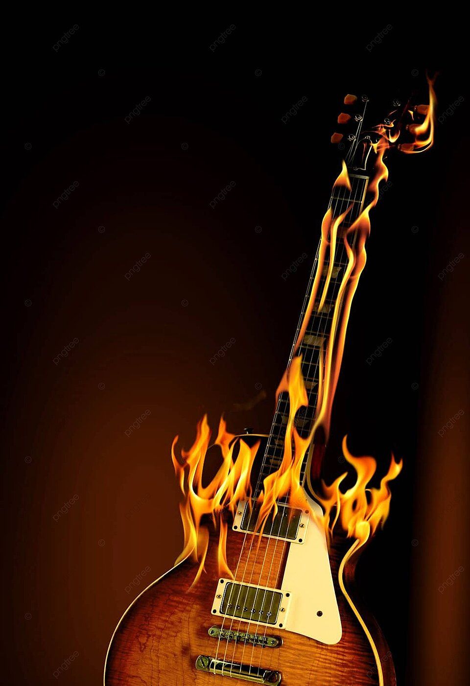 Fire Guitar Wallpapers - Top Free Fire Guitar Backgrounds - WallpaperAccess