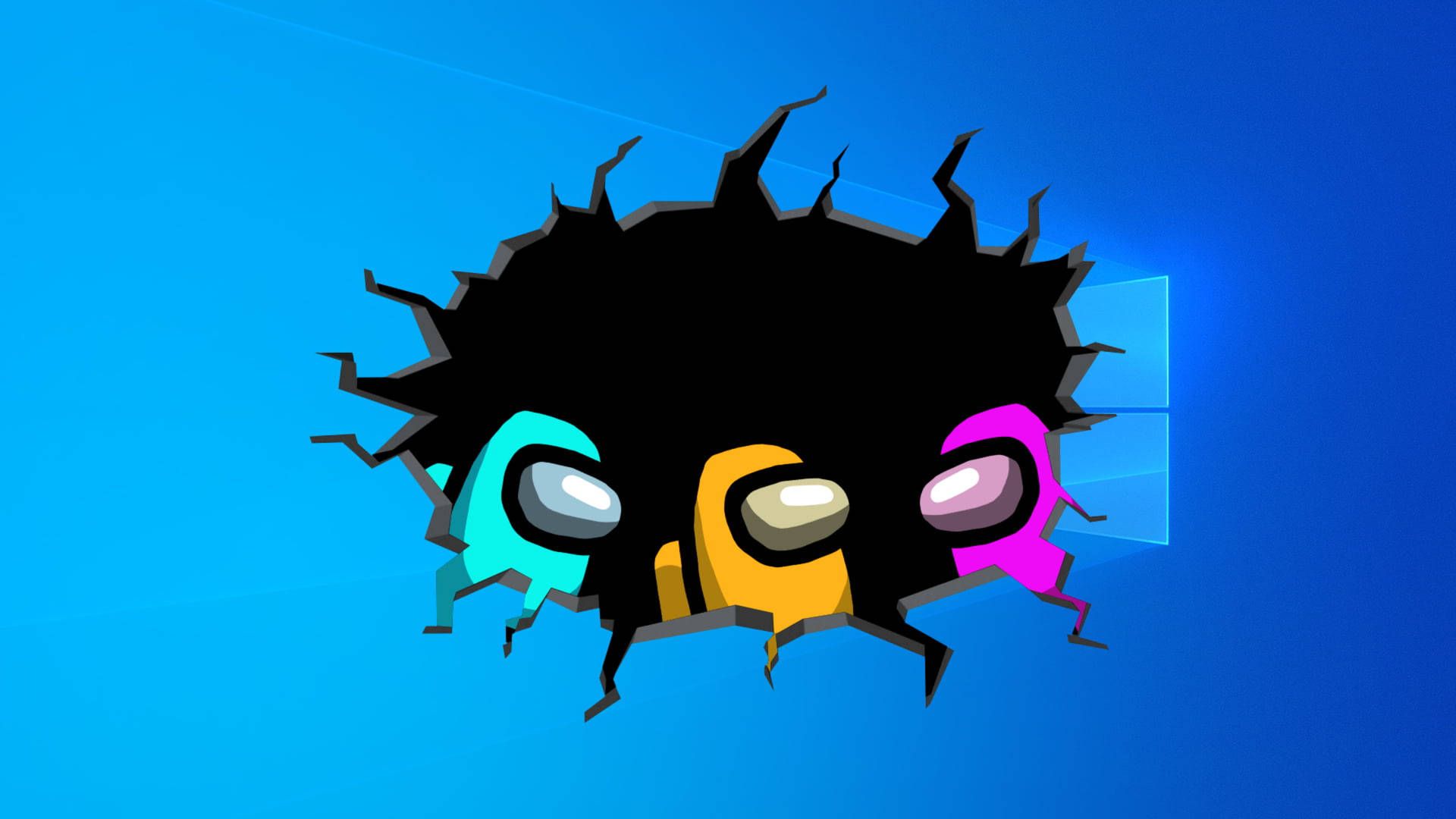 Neon Among Us Wallpapers - Top Free Neon Among Us Backgrounds ...