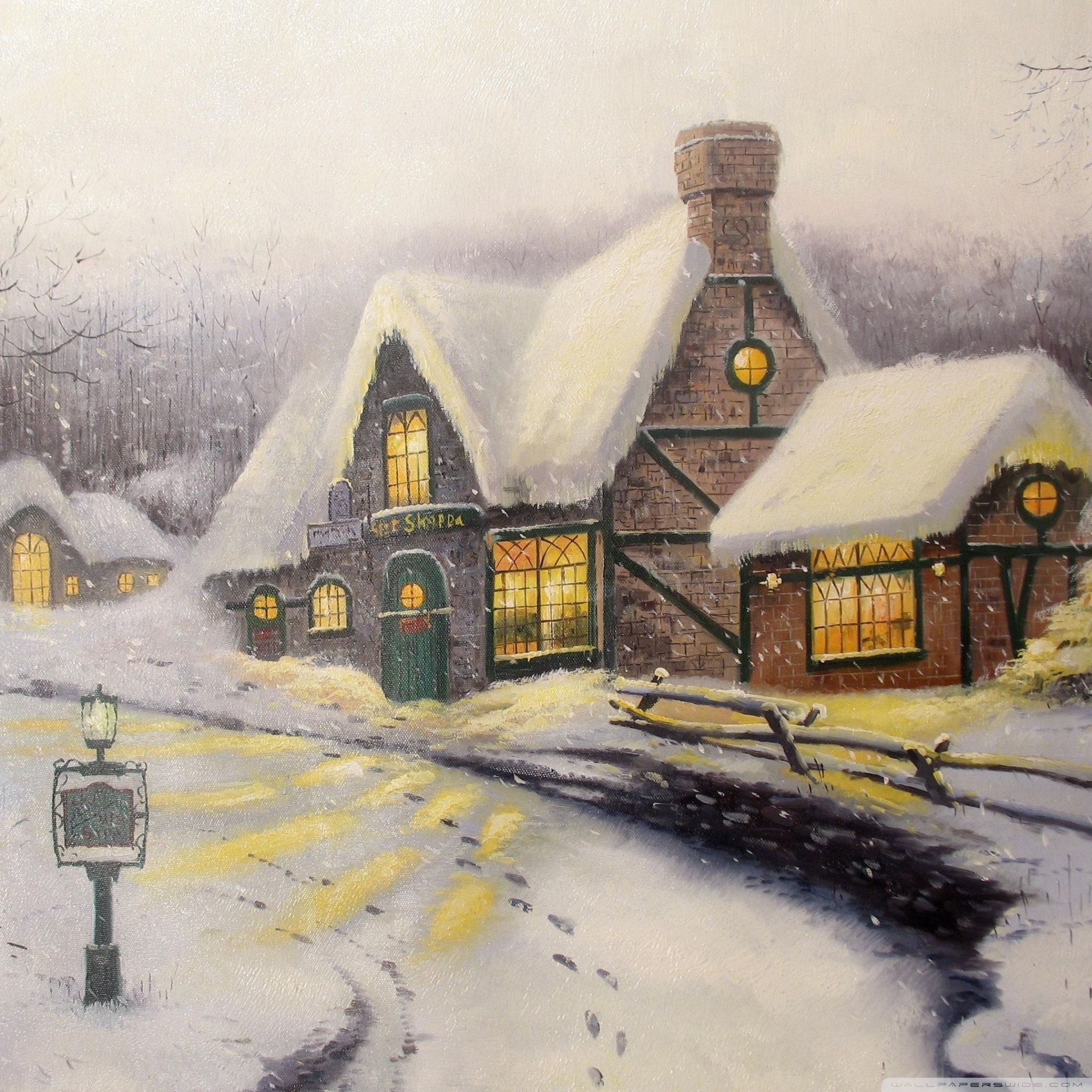 Winter Drawing Wallpapers - Top Free Winter Drawing Backgrounds ...