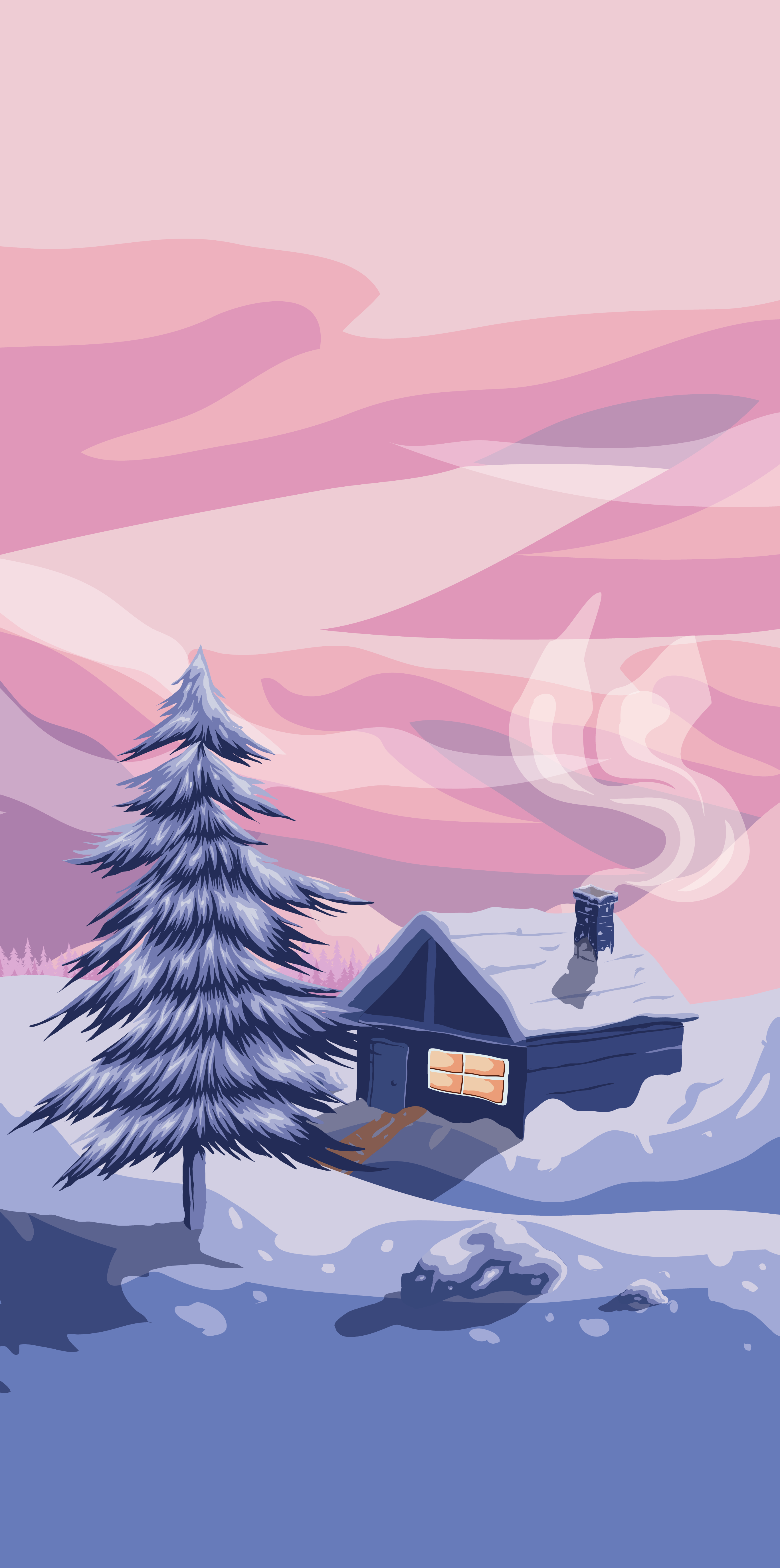 Winter Drawing Wallpapers - Top Free Winter Drawing Backgrounds ...