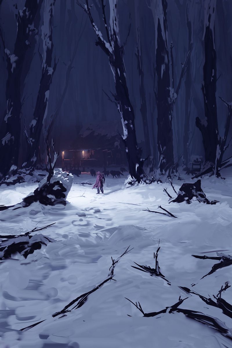 Winter Drawing Wallpapers - Top Free Winter Drawing Backgrounds ...